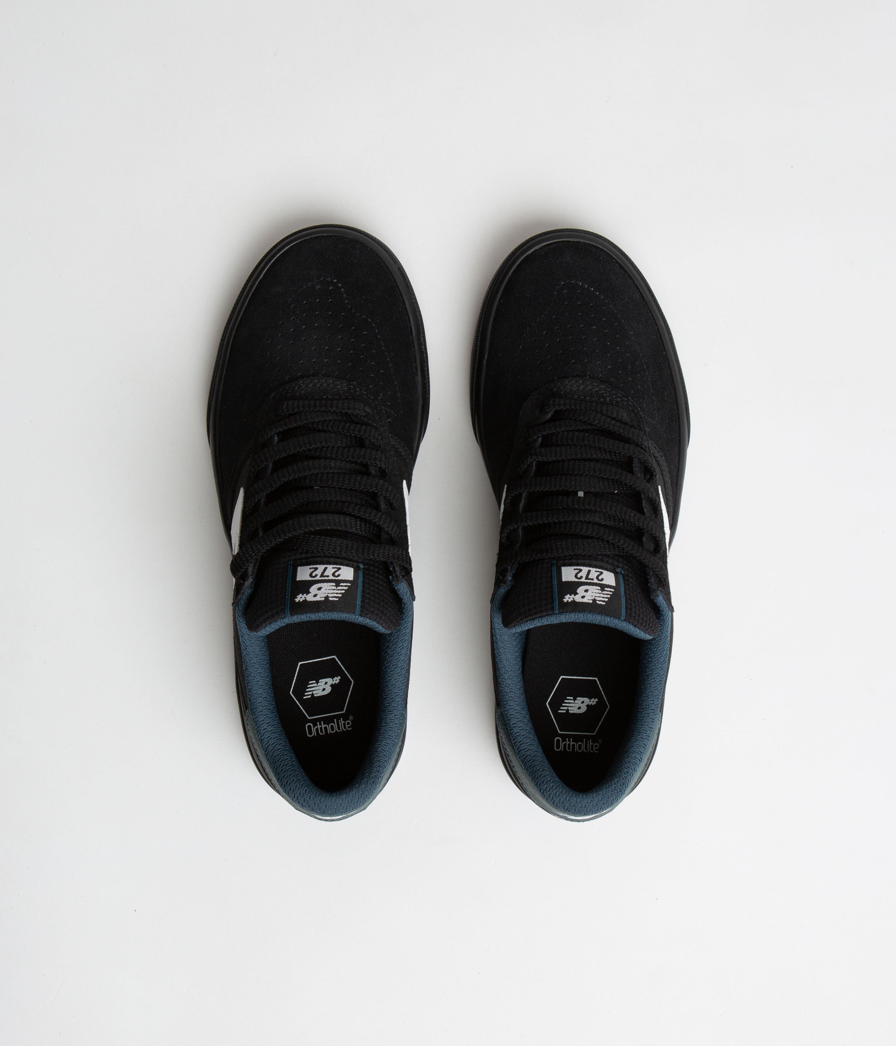 New Balance Numeric 272 Shoes - Black / Black / White | Flatspot