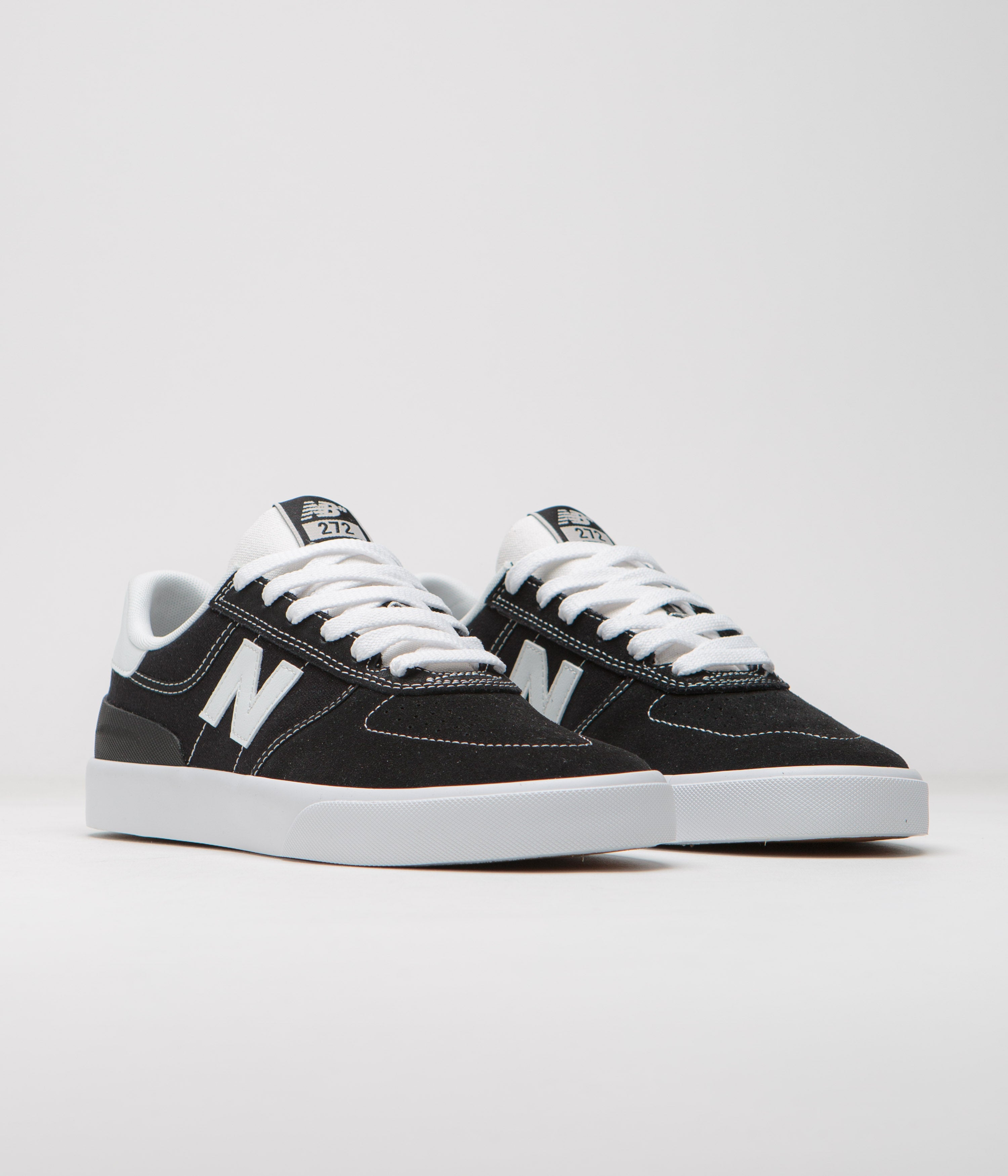 New Balance Numeric 272 Shoes - Black / White | Flatspot
