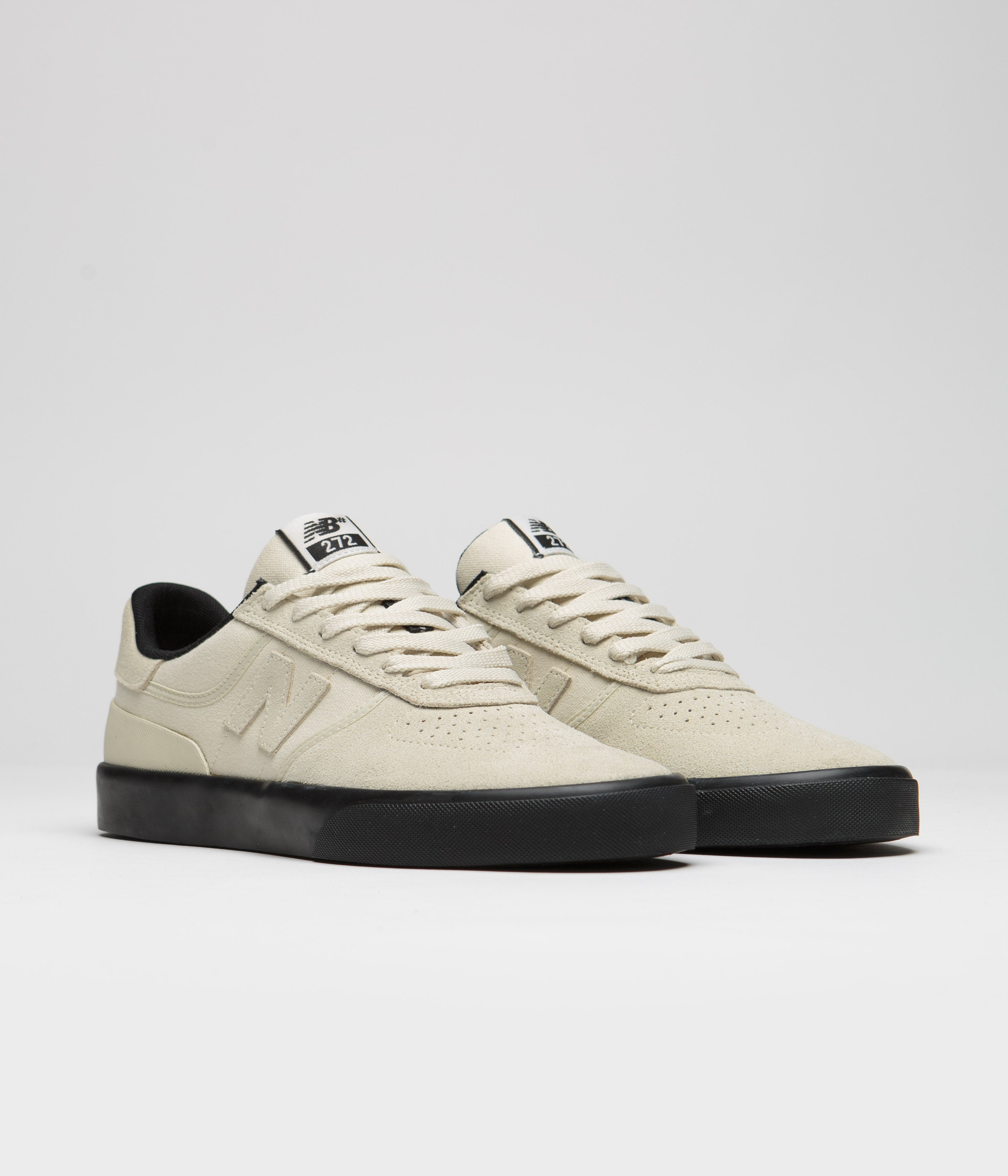 New Balance Numeric 272 Shoes - Sea Salt / Black | Flatspot
