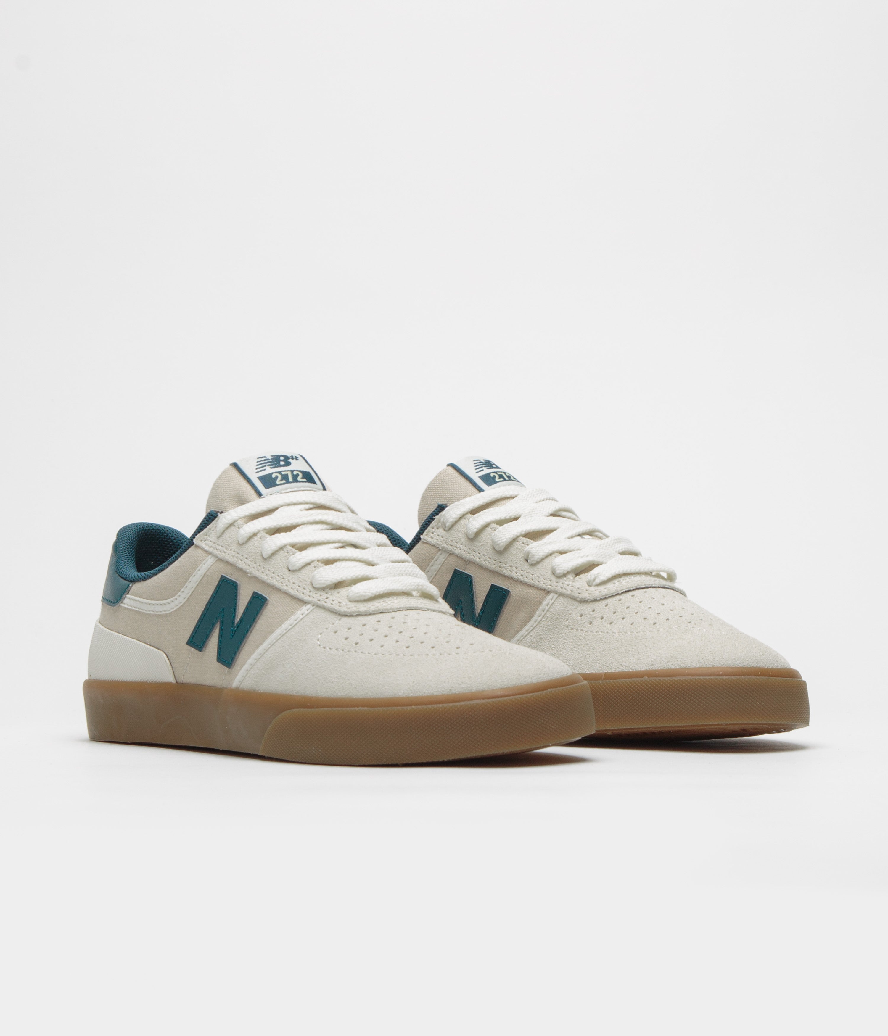 New Balance Numeric 272 Shoes - Sea Salt / Teal | Flatspot