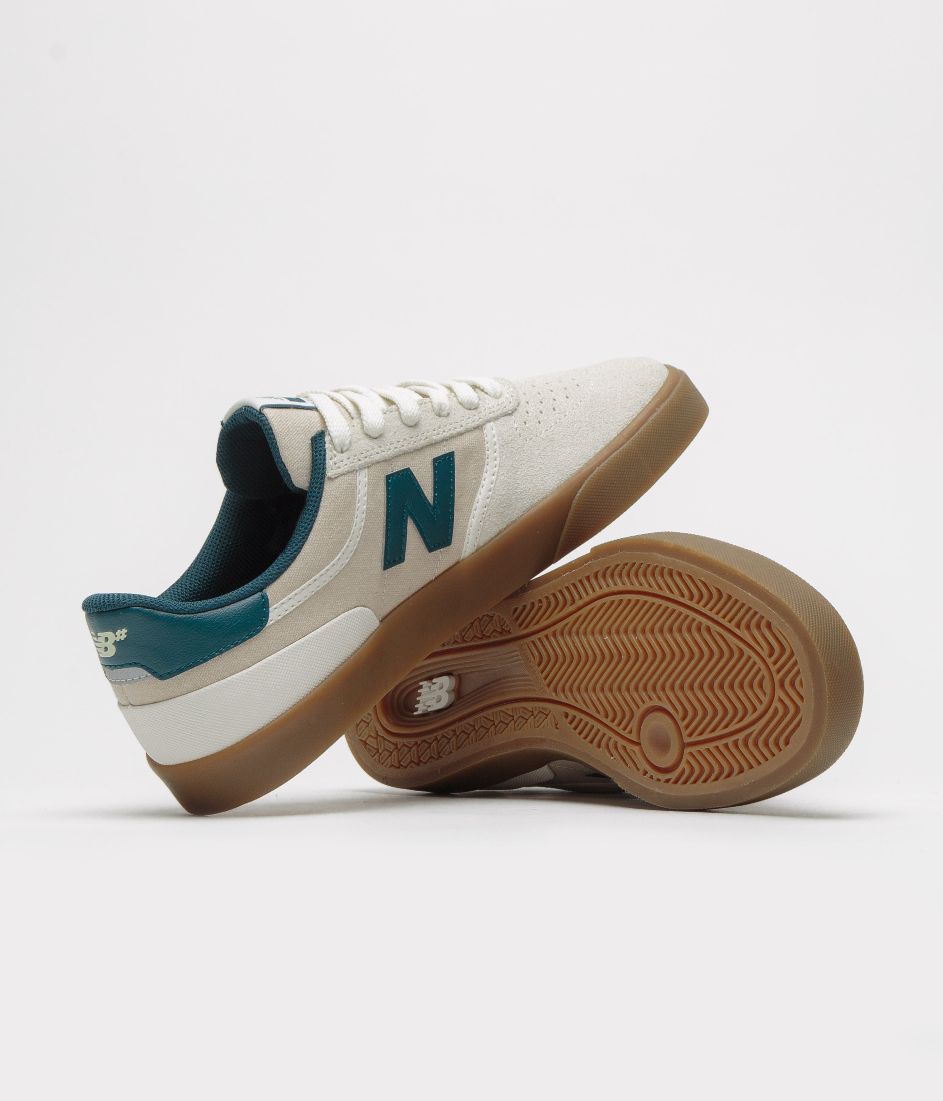 New Balance Numeric 272 Shoes - Sea Salt / Teal | Flatspot