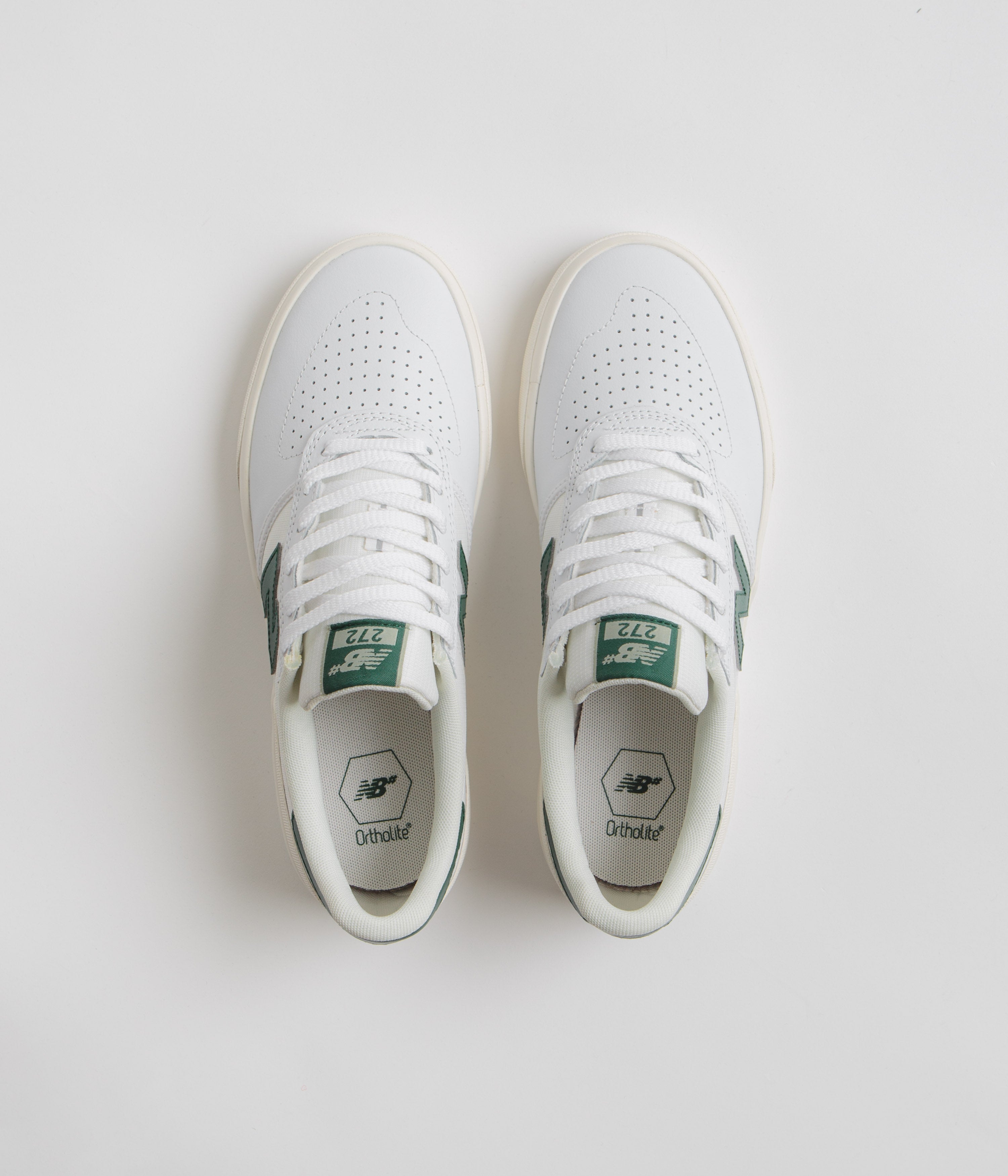 New Balance Numeric 272 Shoes - White / Green | Flatspot