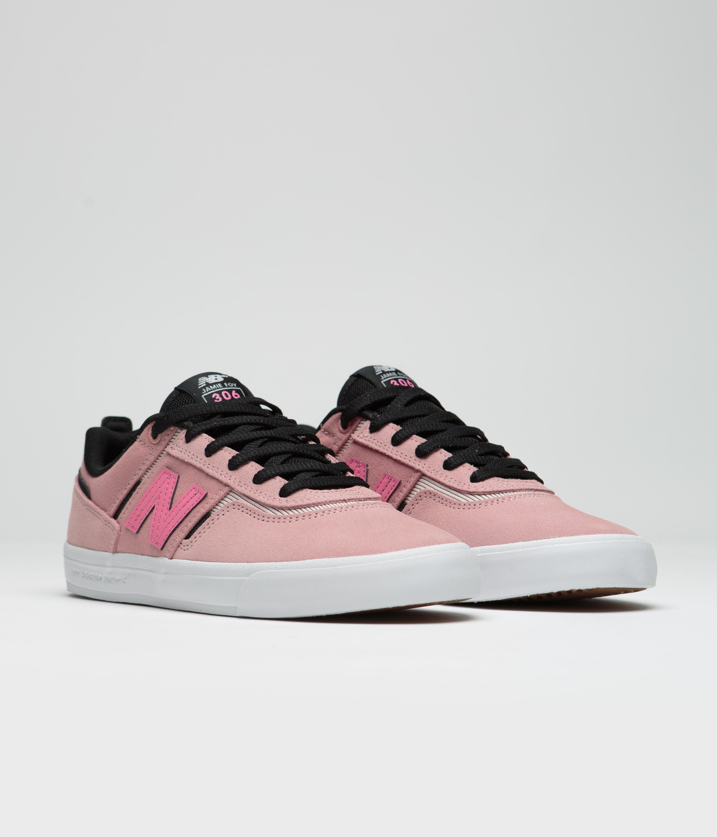 New Balance Numeric 306 Jamie Foy Shoes - Pink / Black | Flatspot