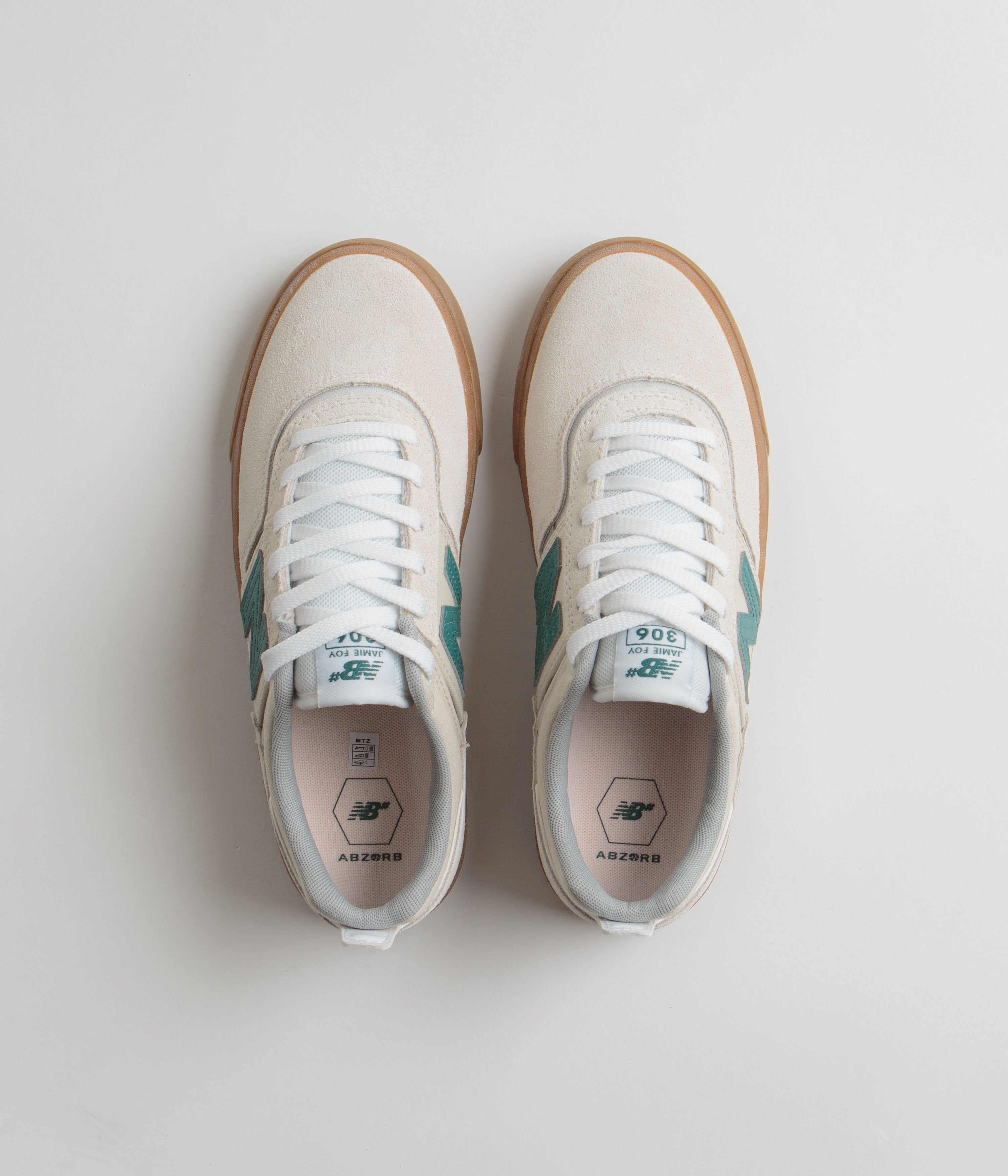 New Balance Numeric 306 Jamie Foy Shoes - Sea Salt | Flatspot