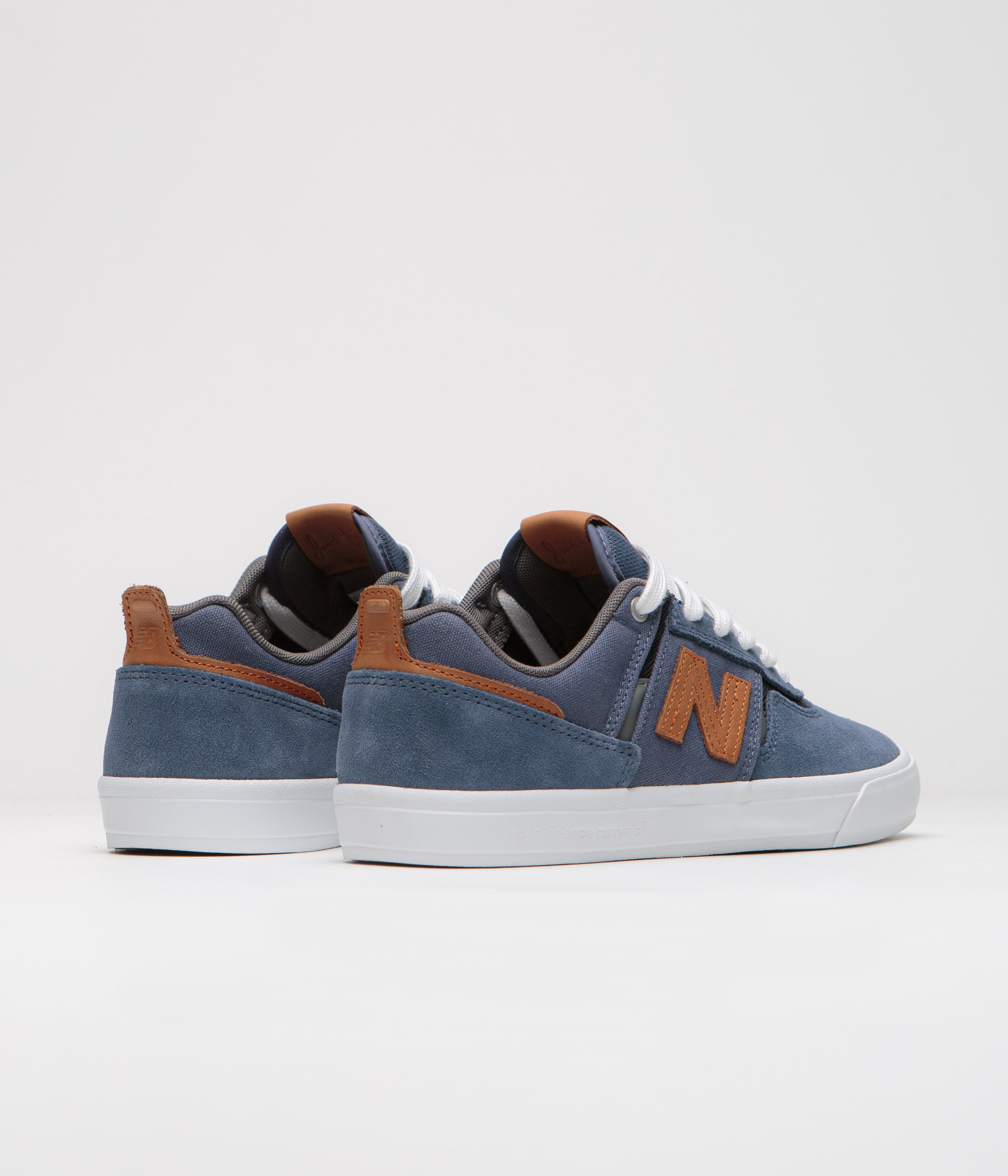 New Balance Numeric 306 Jamie Foy Shoes - Vintage Indigo / Brown | Flatspot