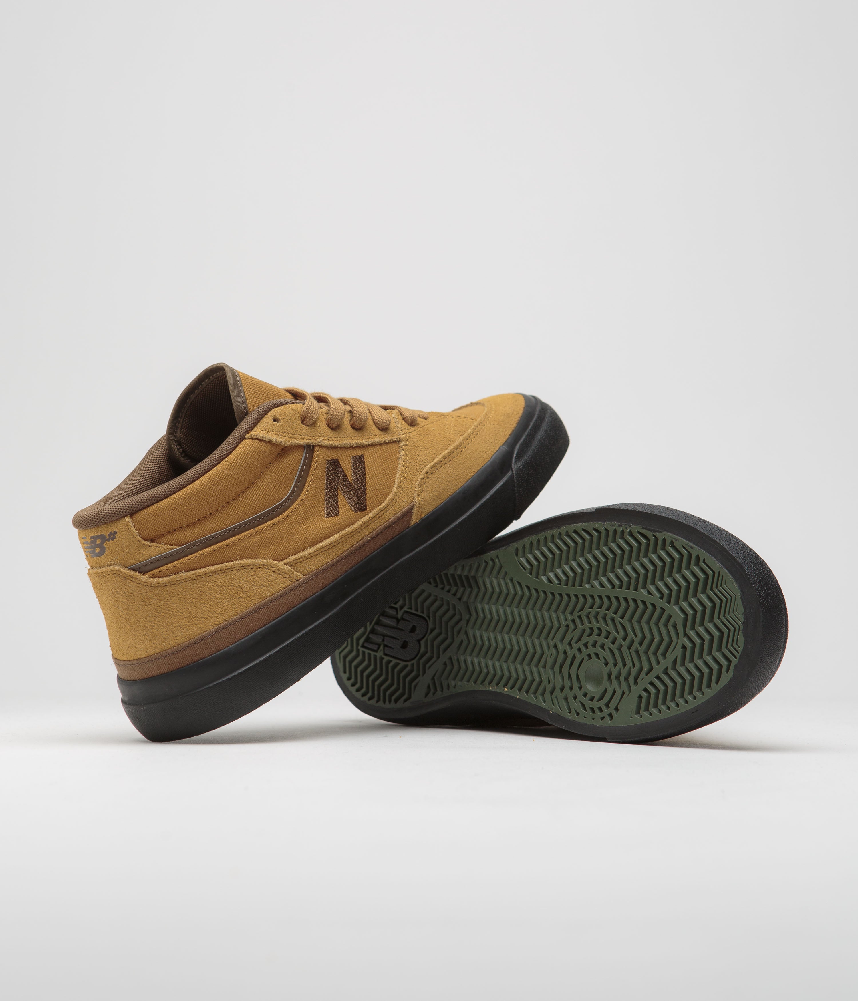 New Balance Numeric 417 Franky Villani Shoes - Wheat / Black | flatspot