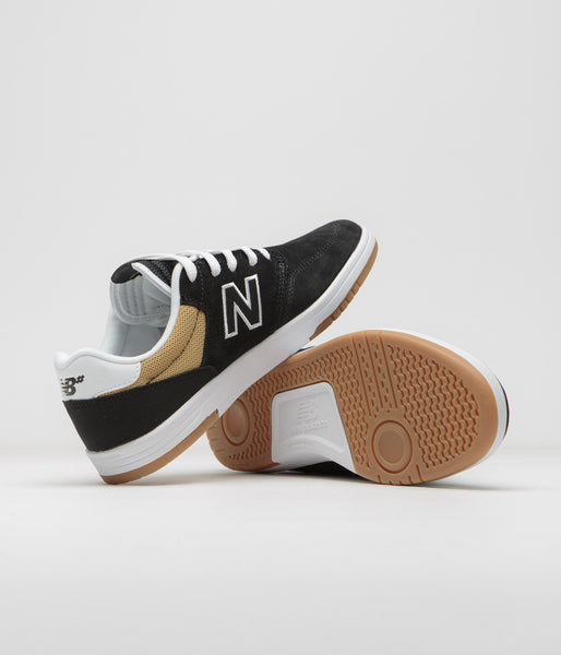 New Balance Numeric 425 Shoes - Black / Tan | Flatspot