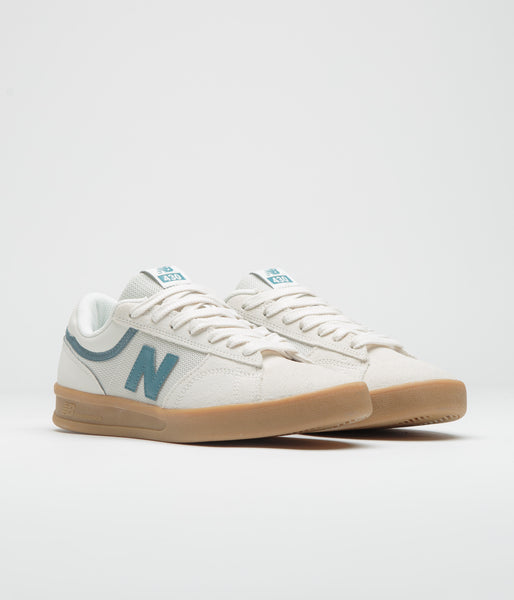 New Balance Numeric 430 Shoes - Sea Salt / Green | Flatspot