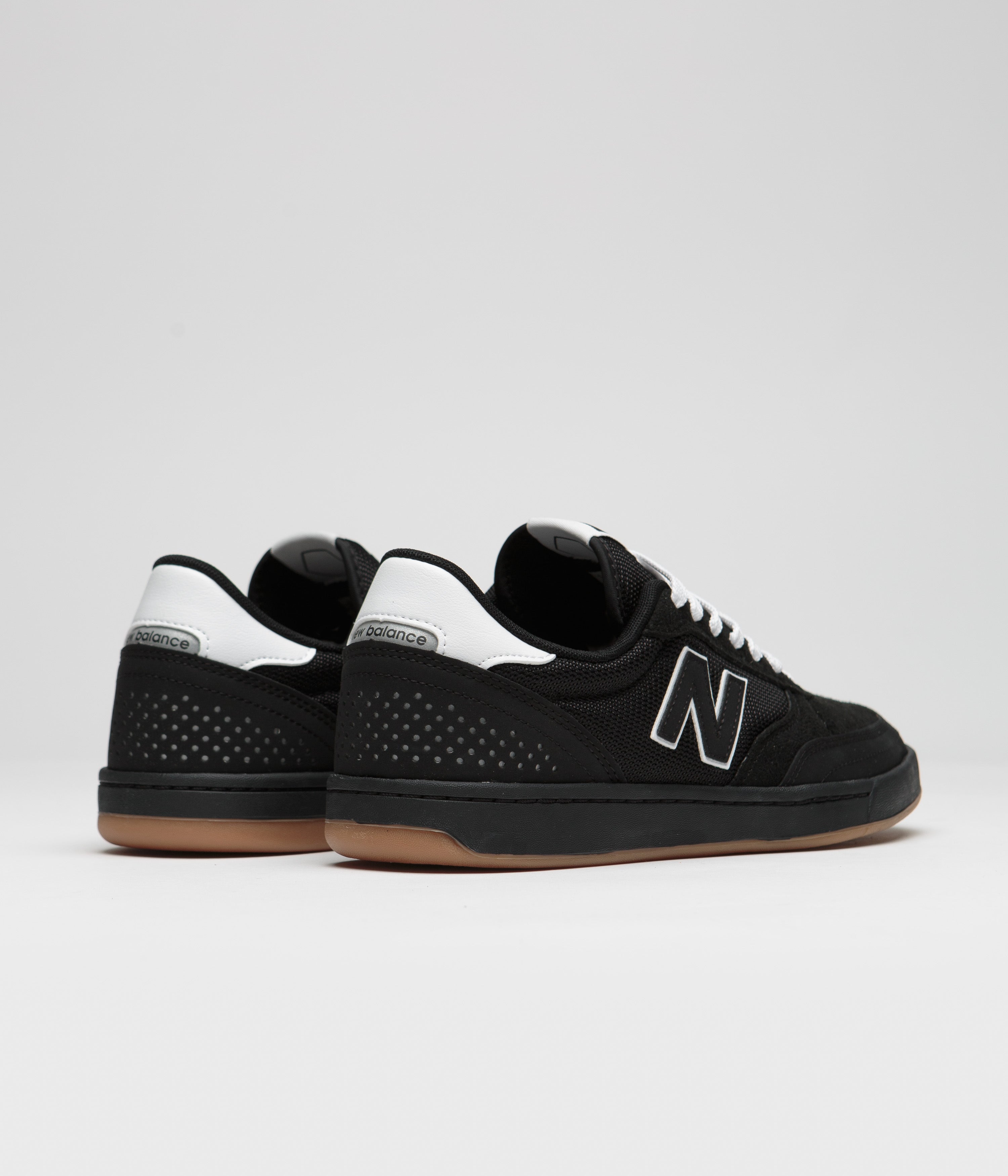 New Balance Numeric 440 Shoes - Black / White / Black | Flatspot