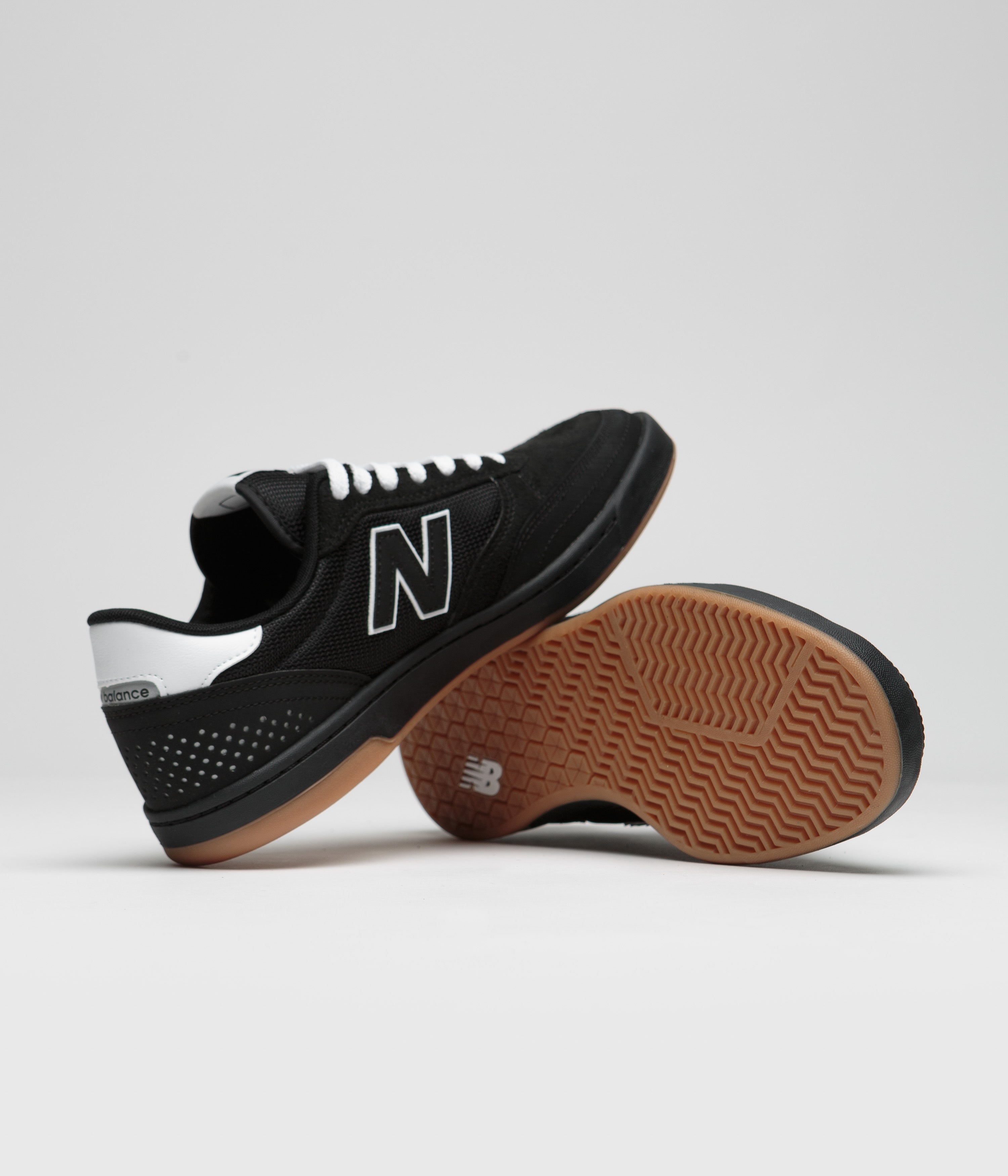 New Balance Numeric 440 Shoes - Black / White / Black | Flatspot
