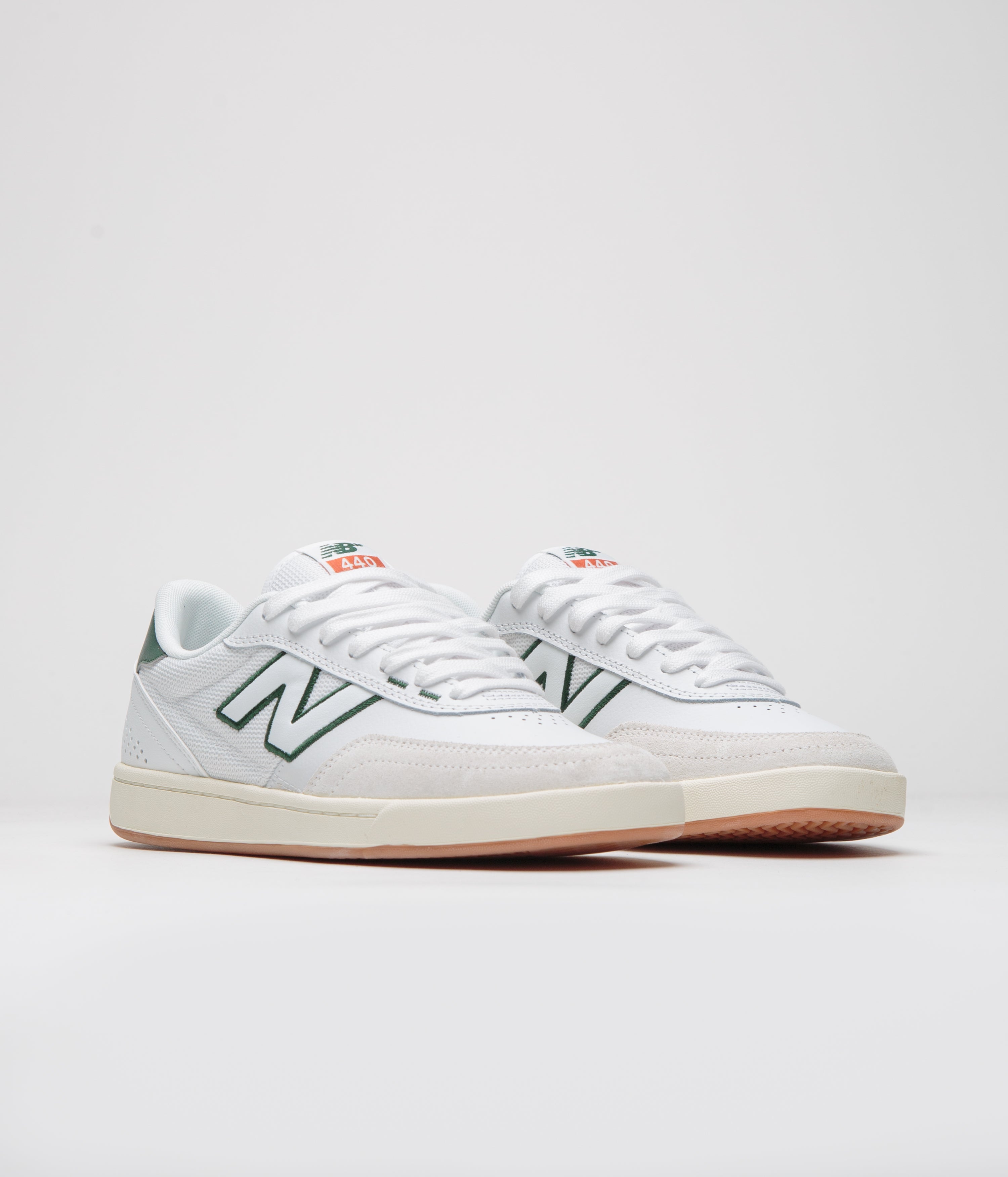 New Balance Numeric 440 Shoes - White / Green | Flatspot