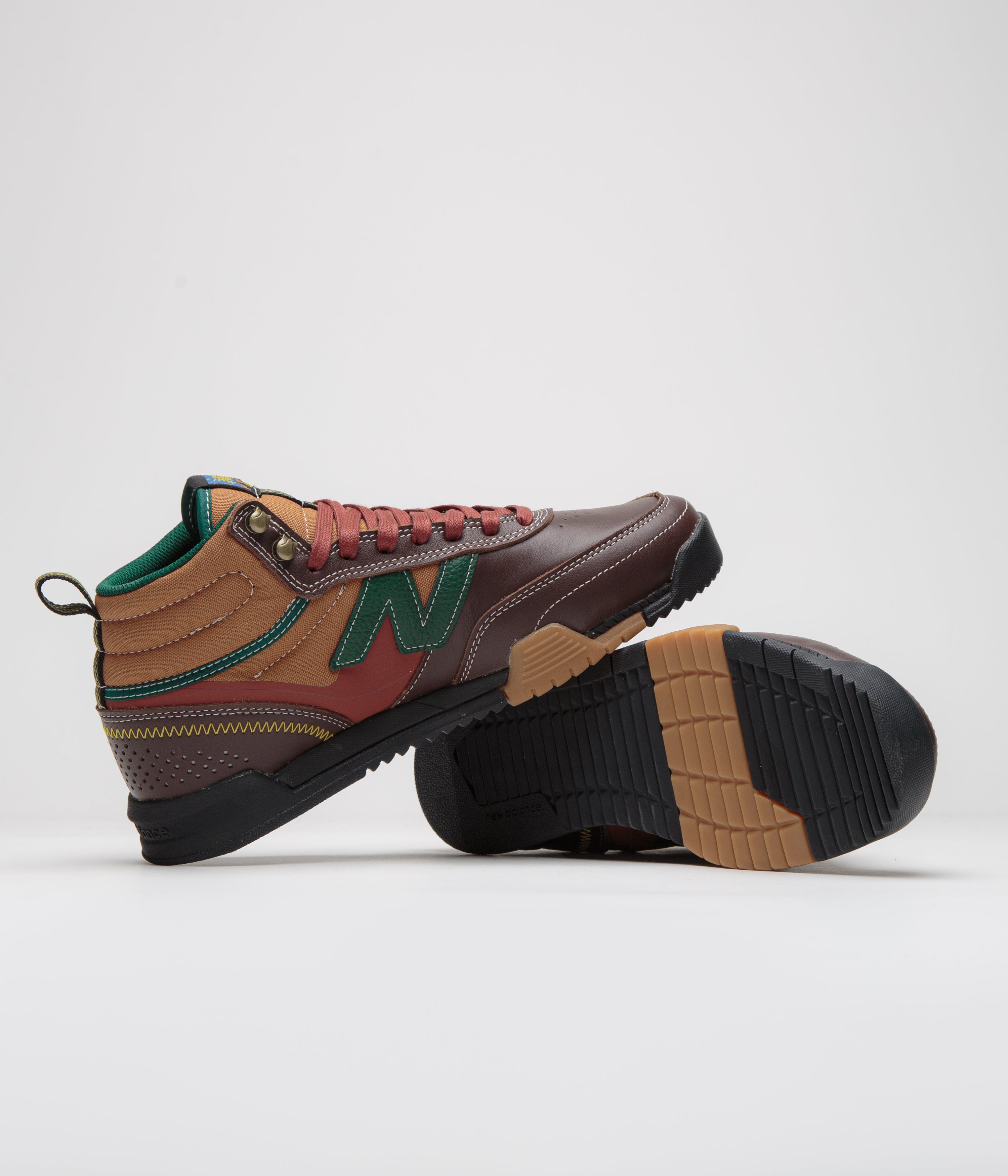 New Balance Numeric 440 Trail Mid Shoes - Brown / Black | Flatspot
