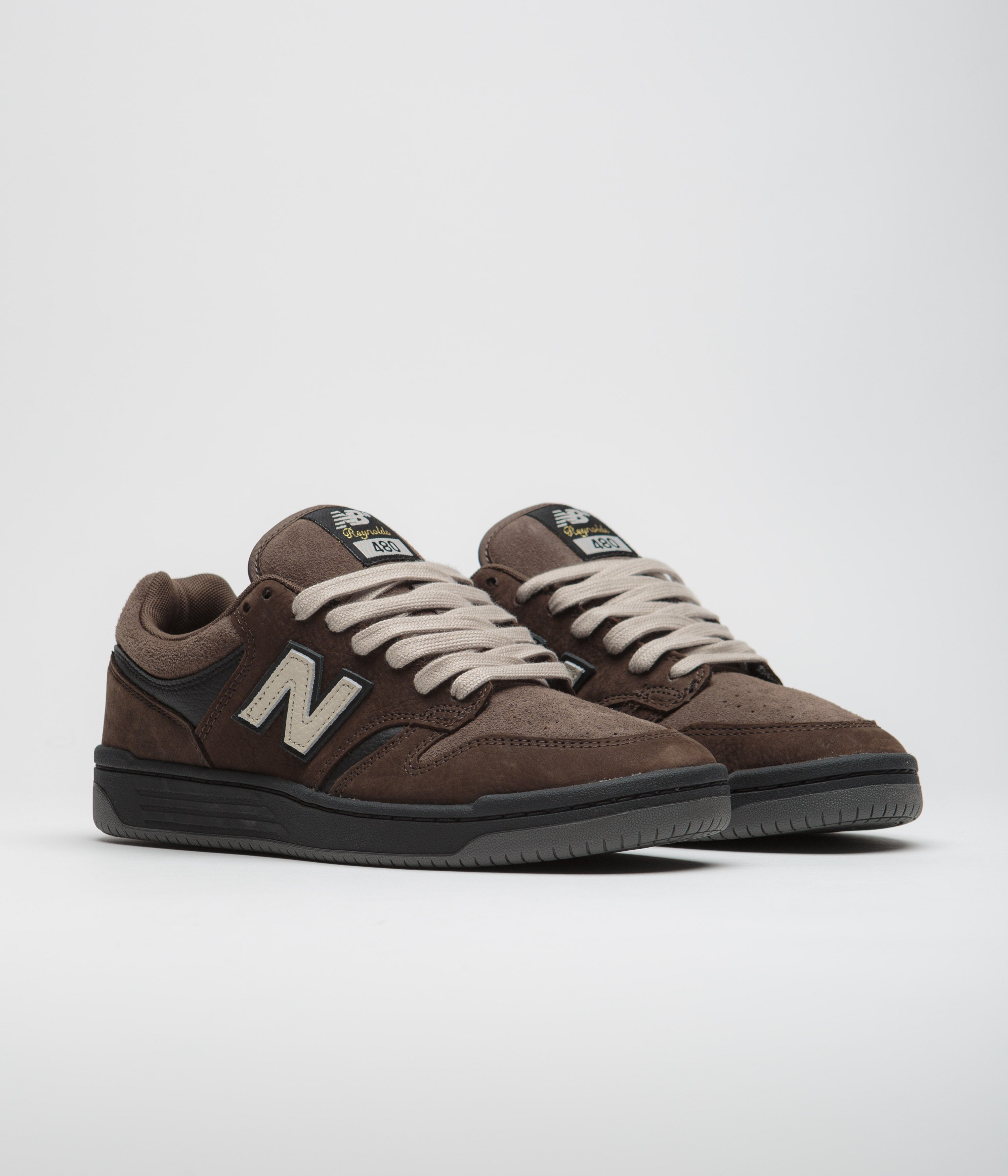 New Balance Numeric 480 Andrew Reynolds Shoes - Chocolate | Flatspot