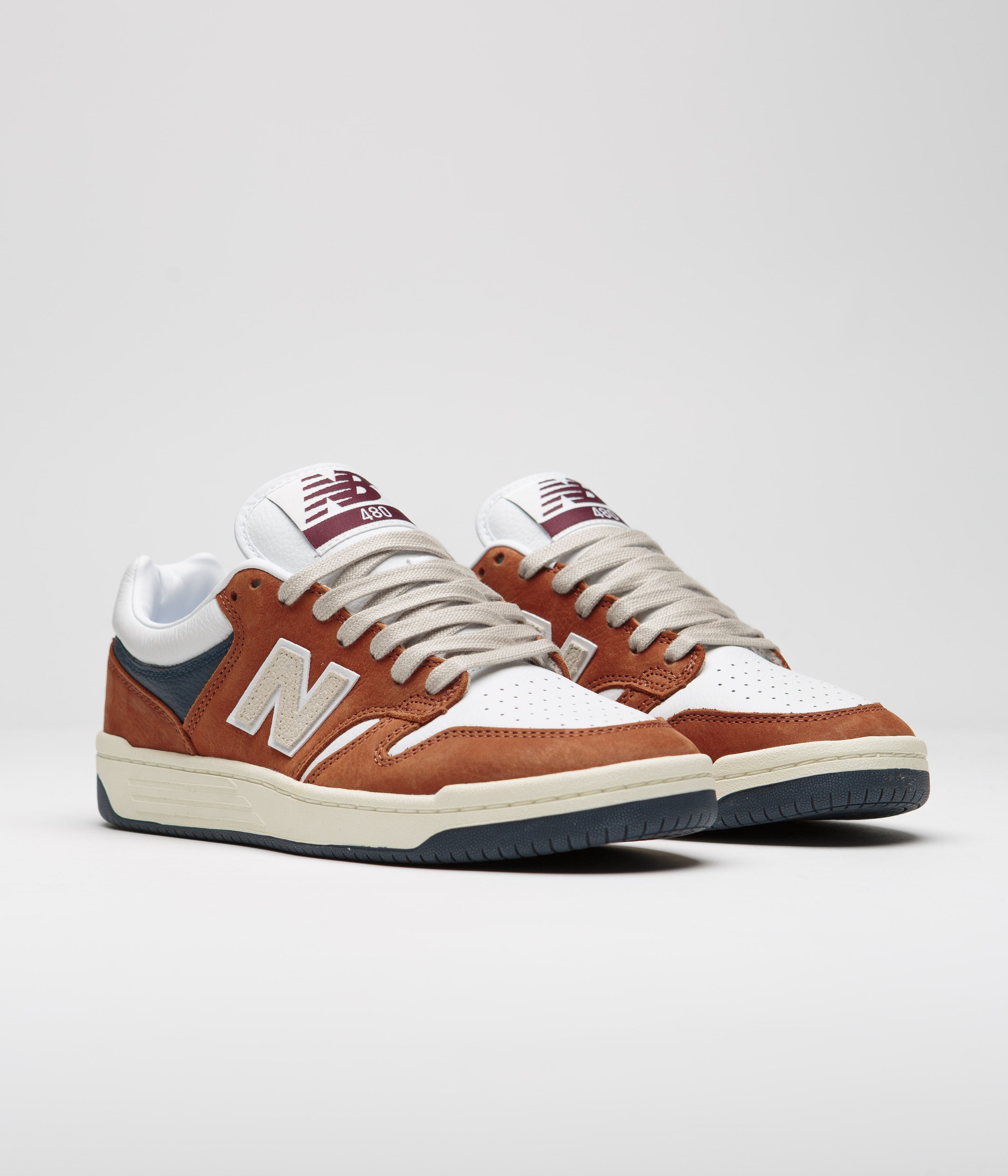 New Balance Numeric 480 Shoes - Rust | Flatspot