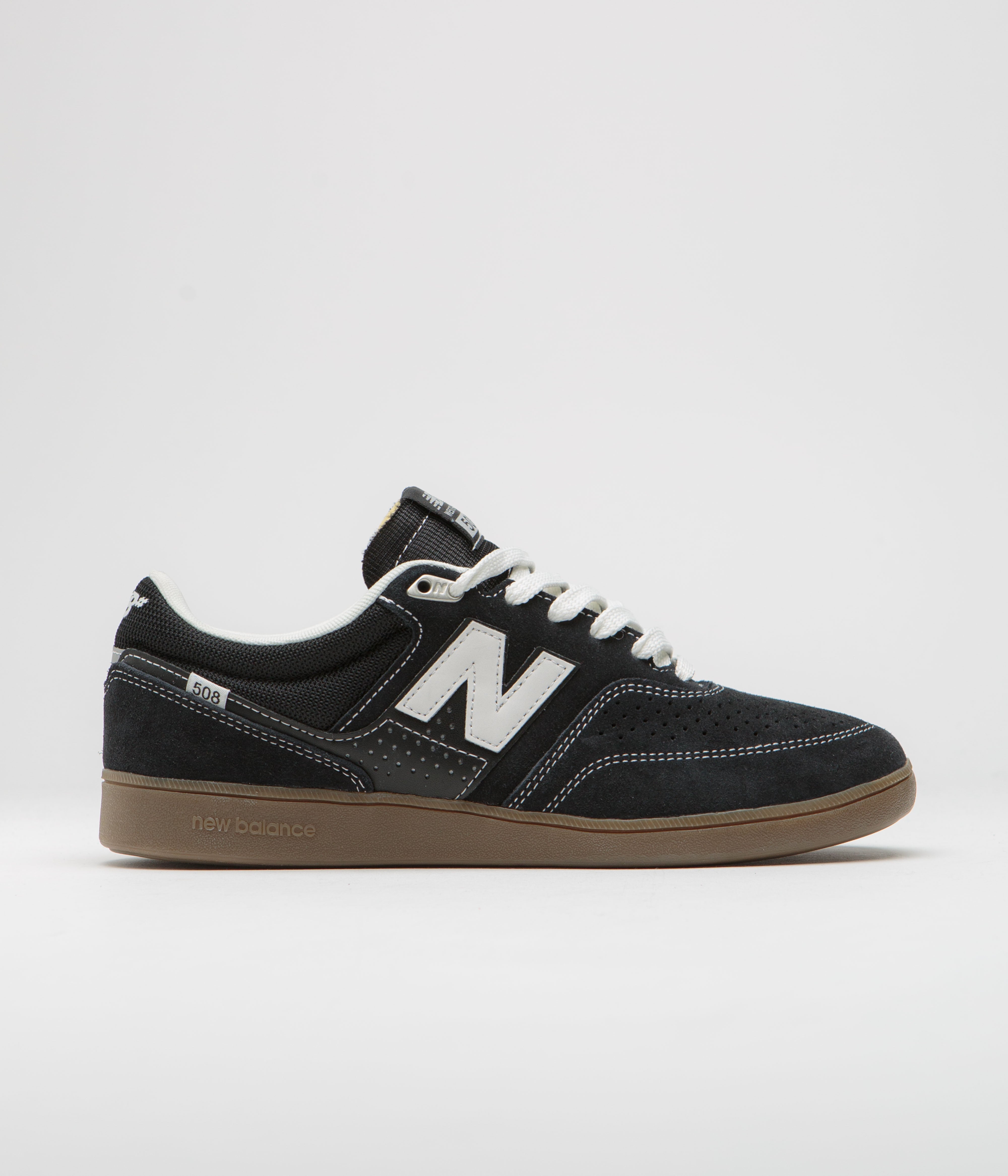New Balance Numeric 508 Brandon Westgate Shoes - Black / Gum | Flatspot