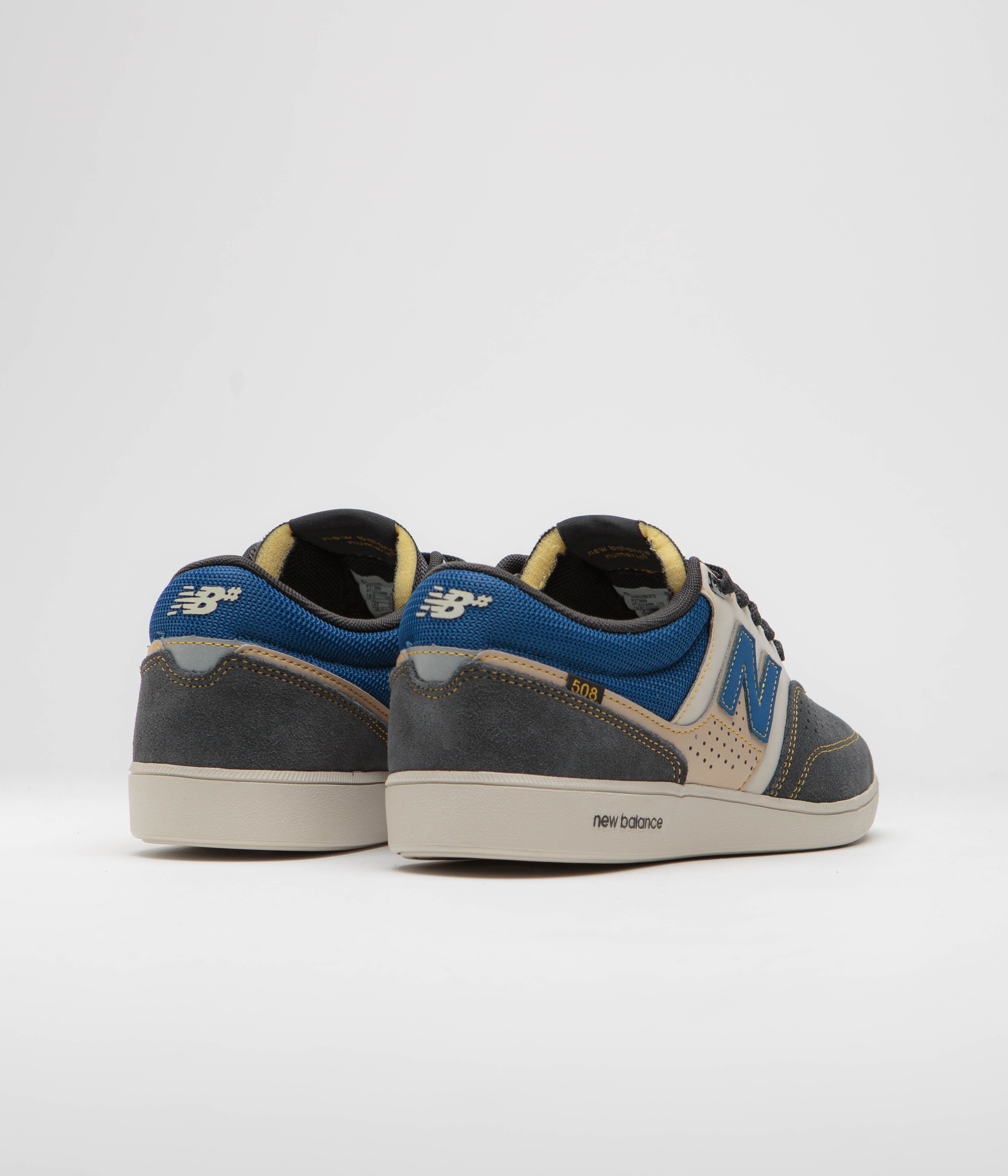 New Balance Numeric 508 Brandon Westgate Shoes - Navy / Tan | Flatspot
