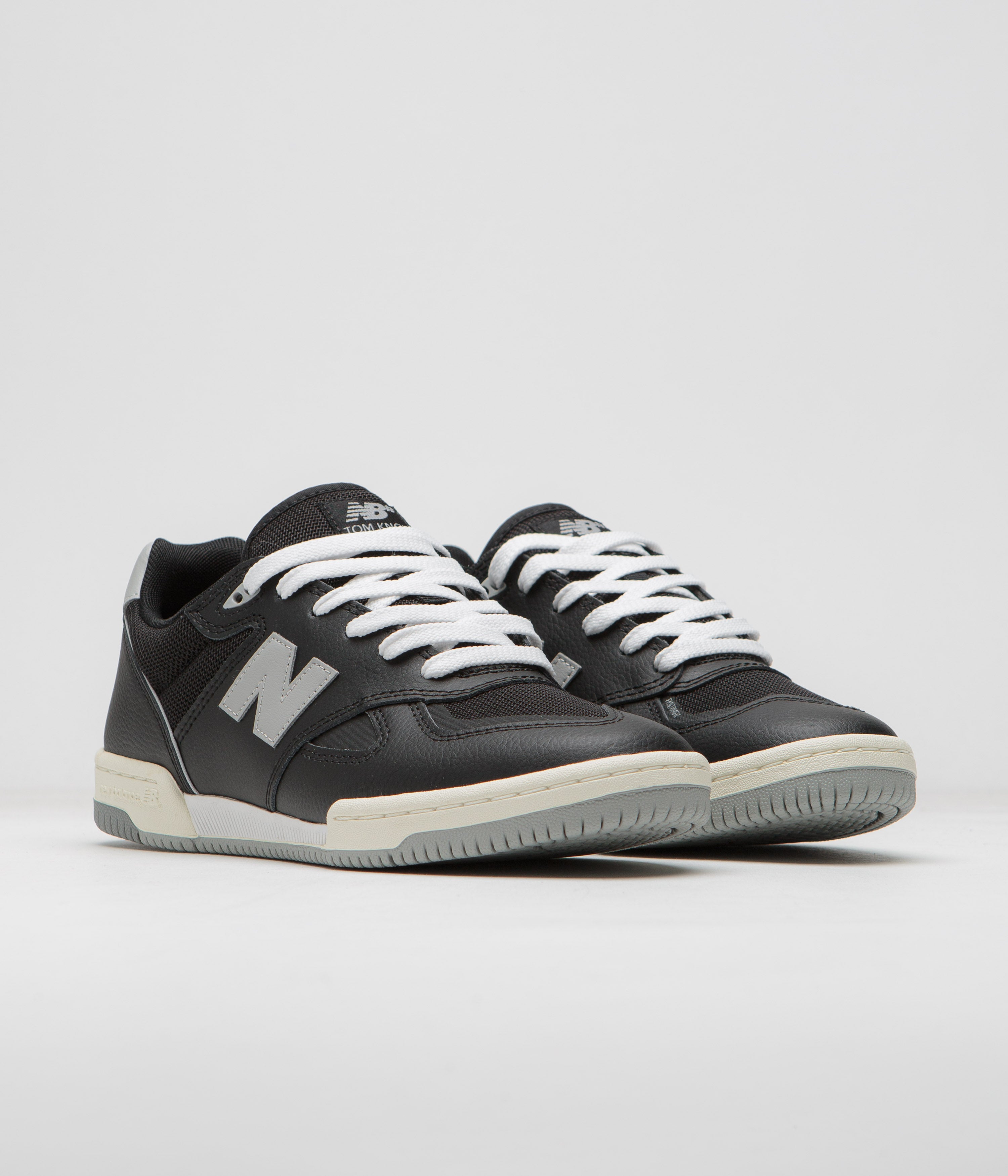 New Balance Numeric 600 Tom Knox Shoes - Black / Grey | Flatspot