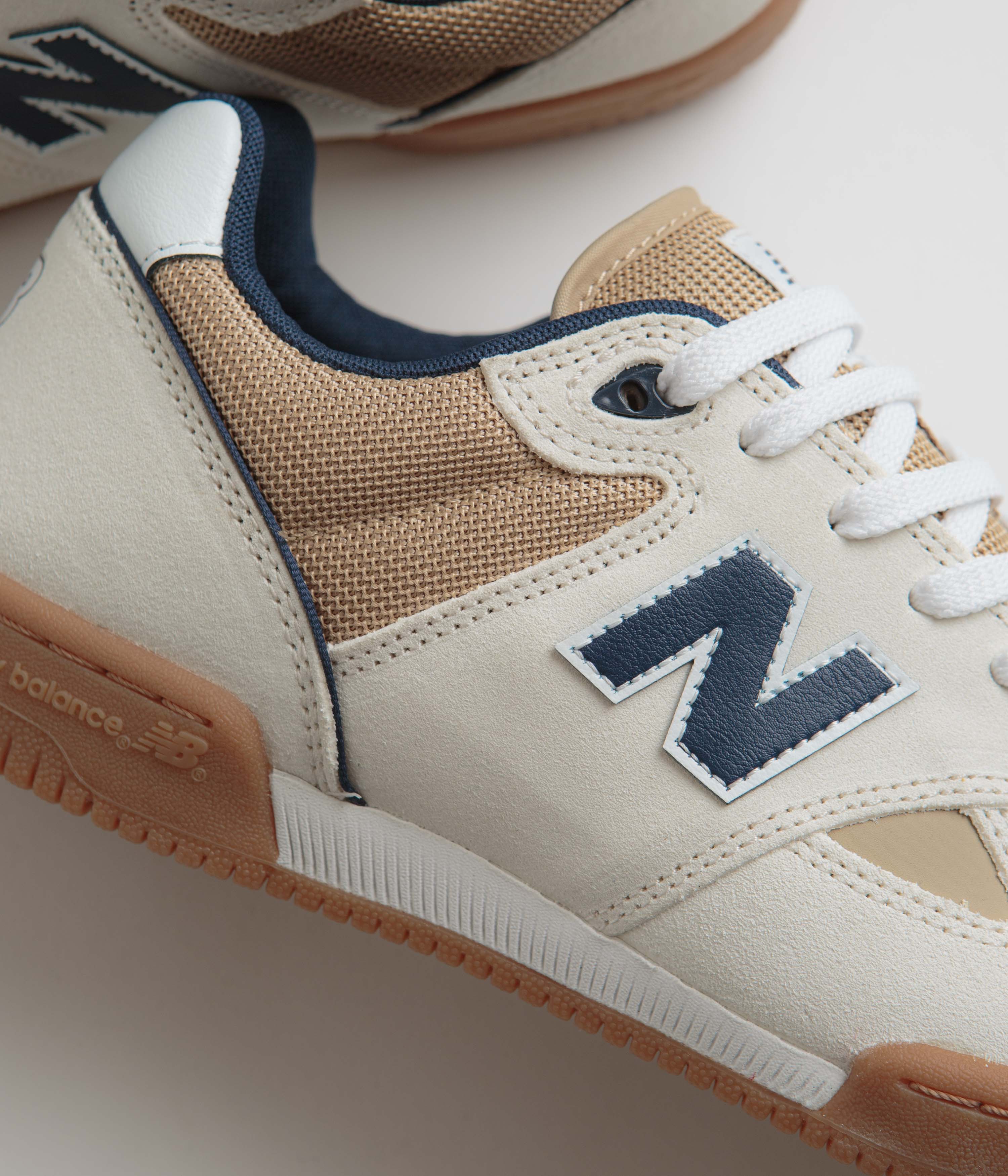 New Balance Numeric 600 Tom Knox Shoes - Sea Salt | Flatspot