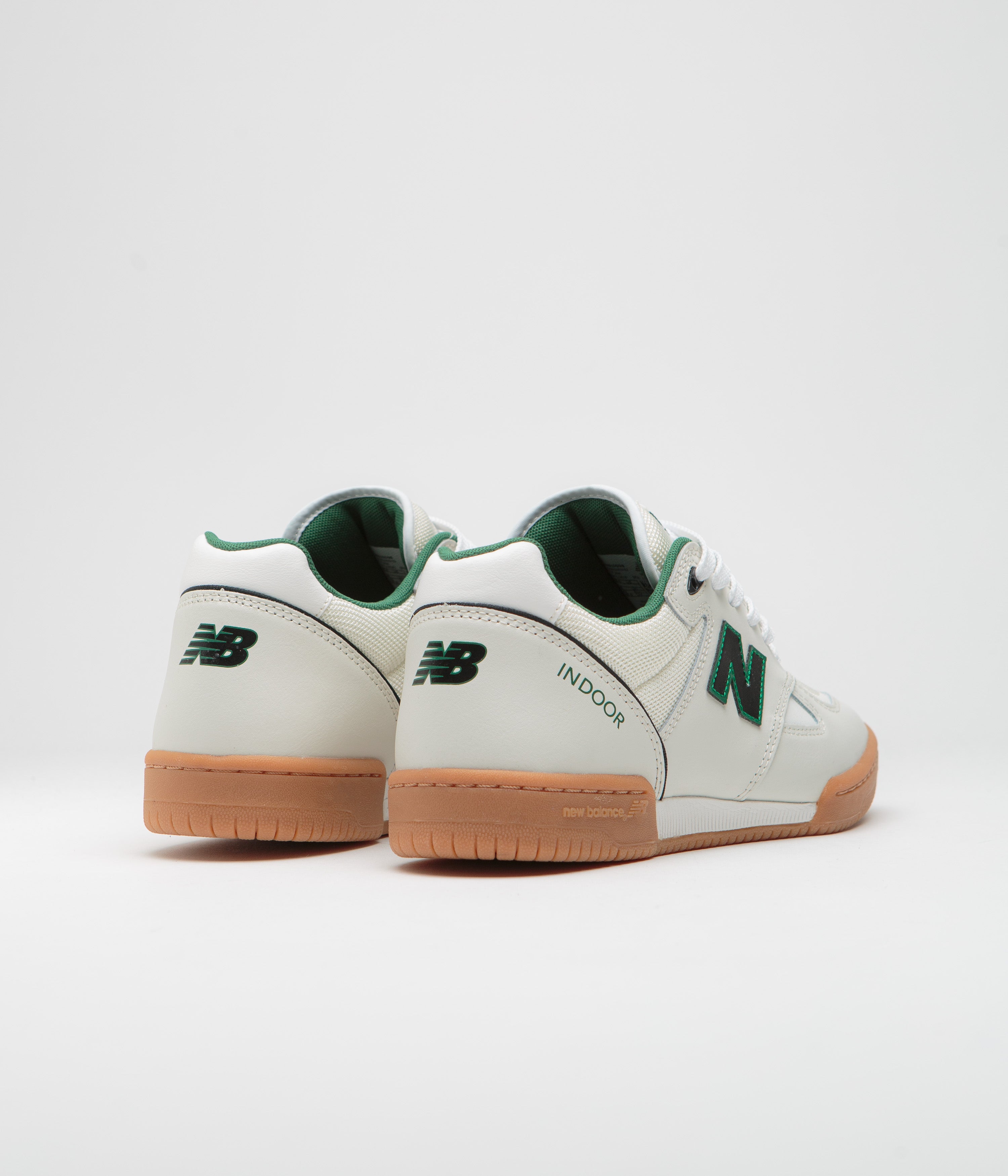 New Balance Numeric 600 Tom Knox Shoes - White / Gum | flatspot