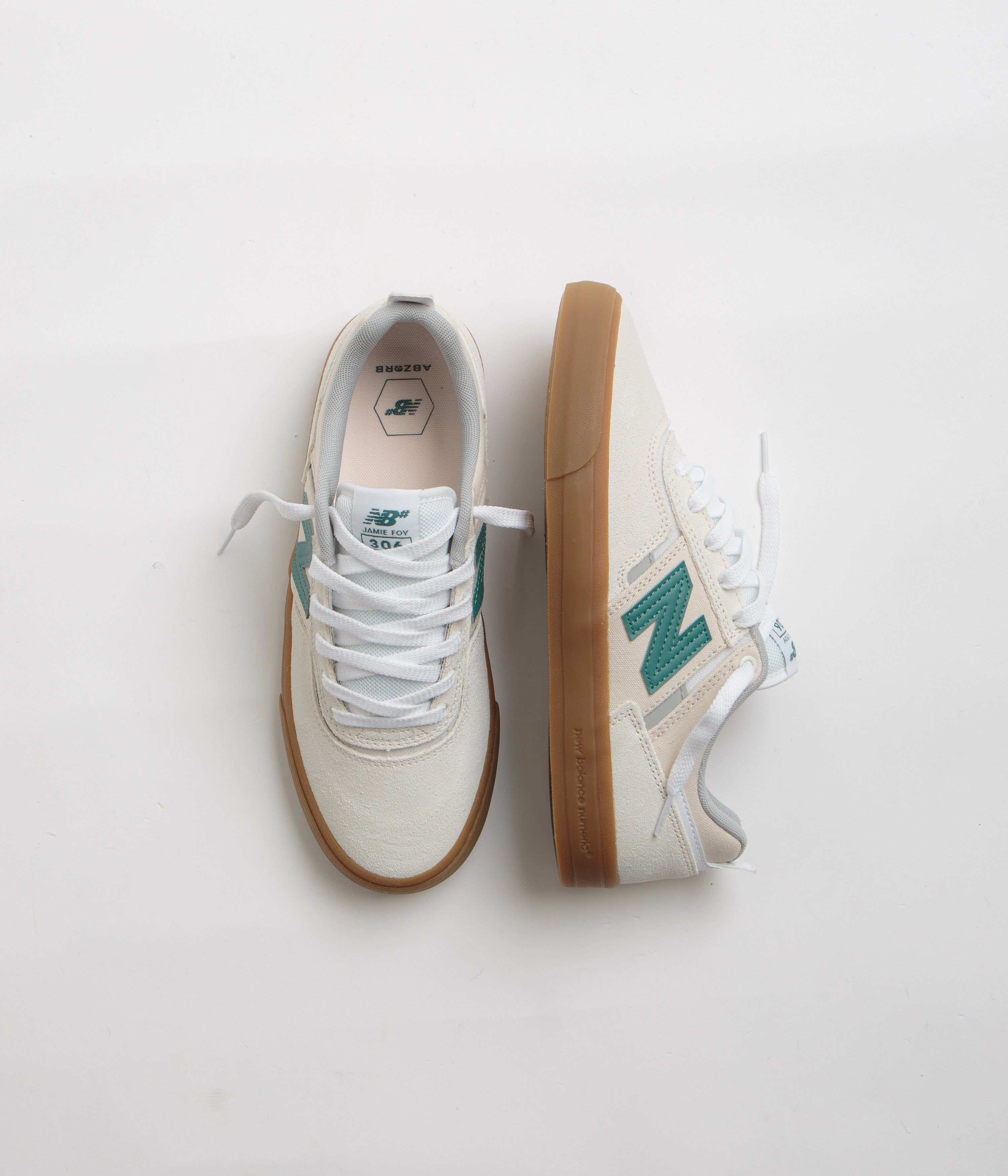 New Balance Numeric 306 Jamie Foy Shoes - Forest / Black | Flatspot
