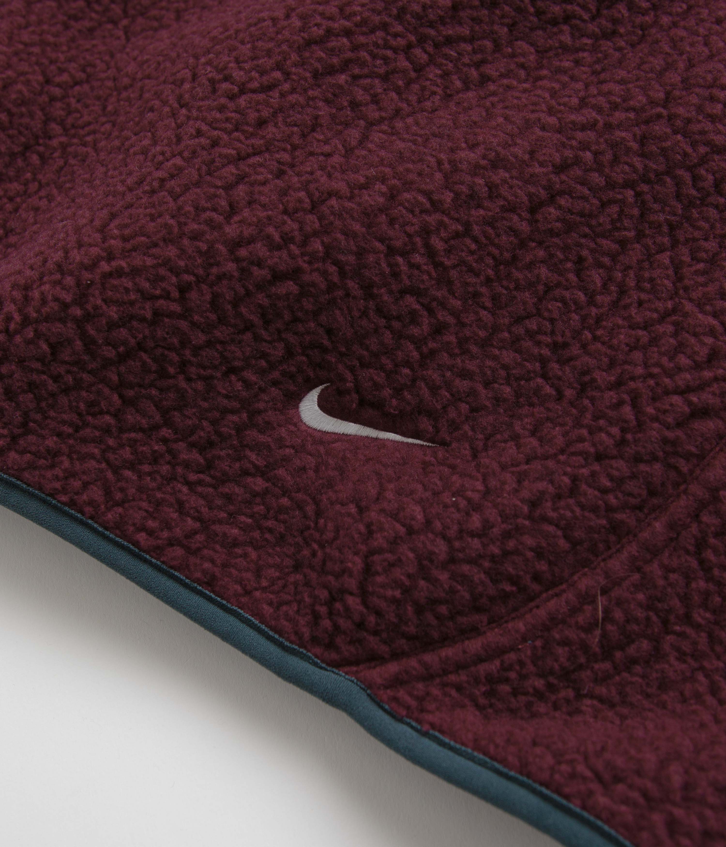 Nike ACG Arctic Wolf Full Zip Fleece - Night Maroon / Deep Jungle / Su ...