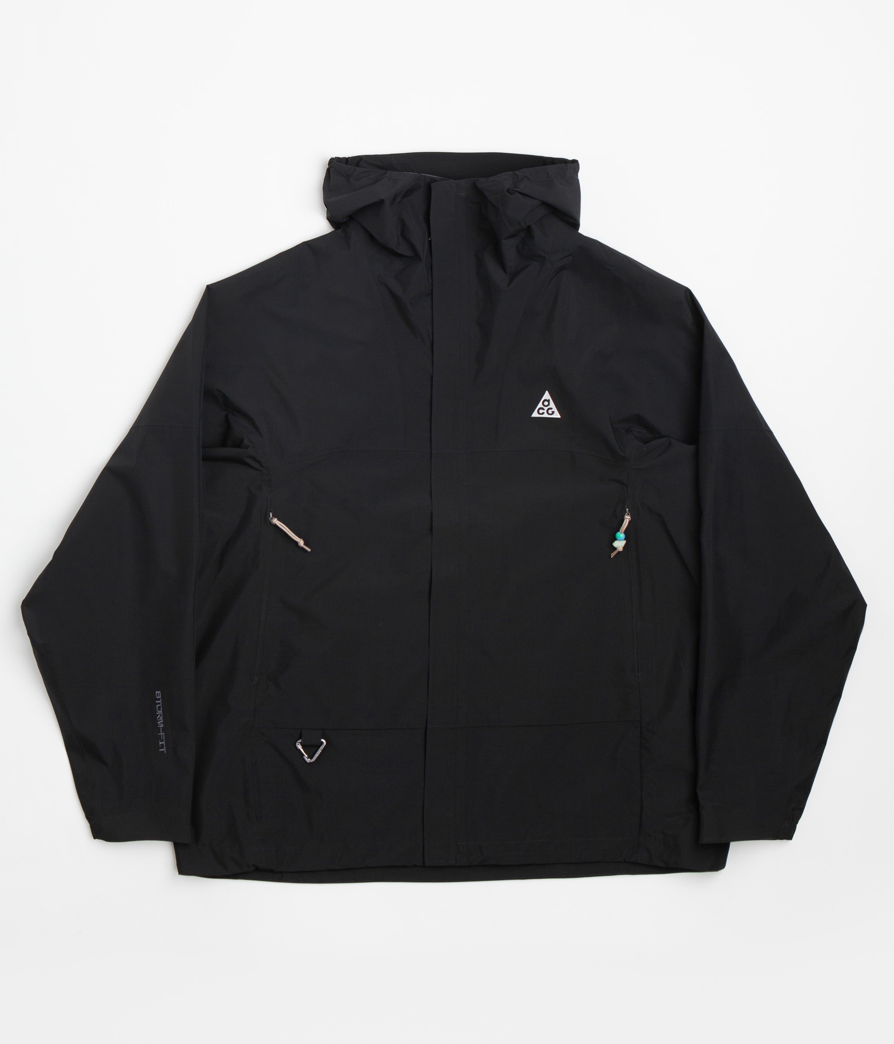 Nike ACG Cascade Rains Full Zip Jacket - Black / Summit White | Flatspot