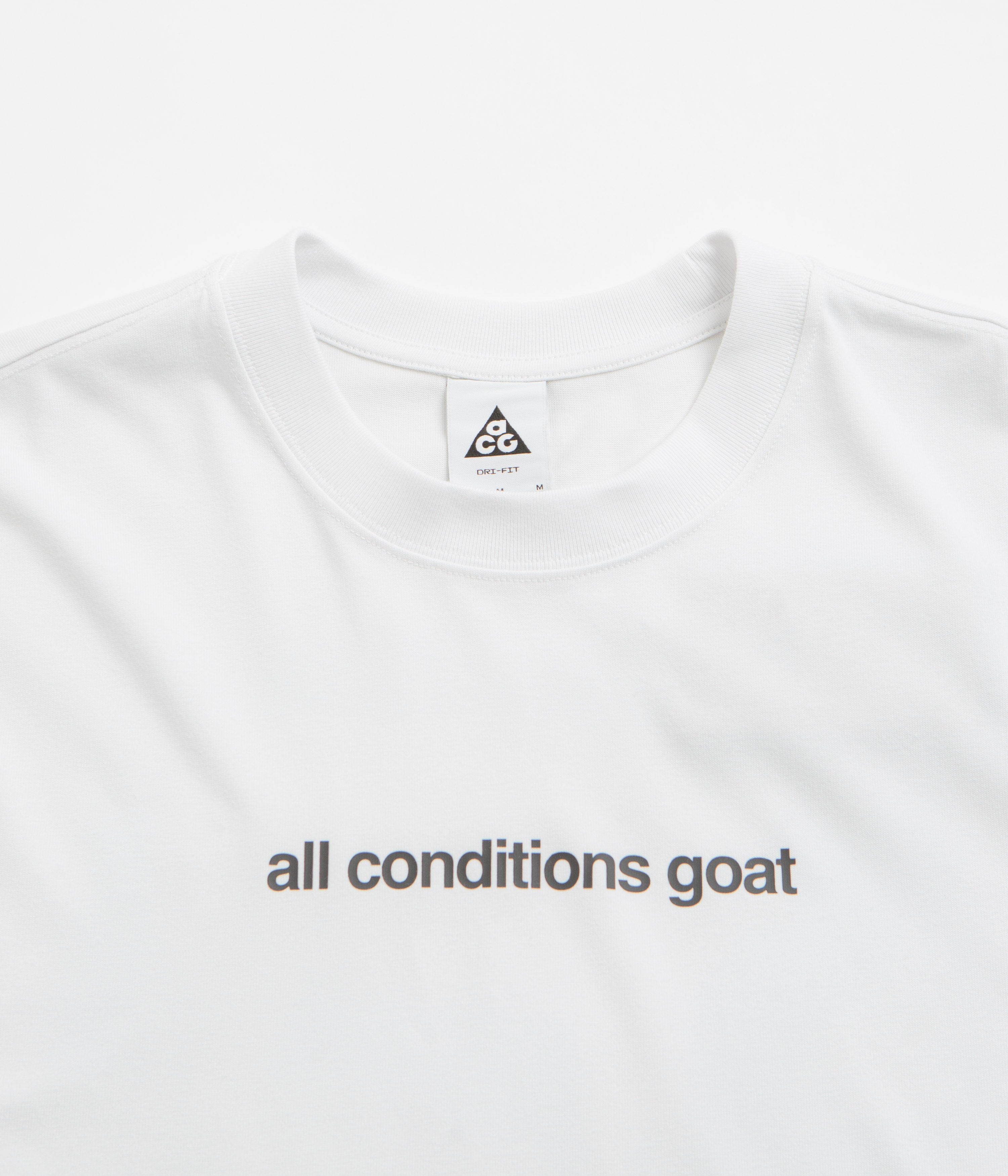 Nike ACG Goat T-Shirt - Summit White | Flatspot