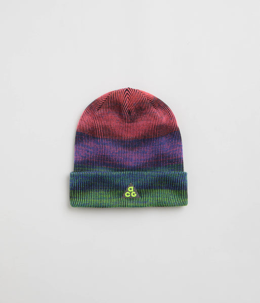 Nike ACG Peak Beanie - Light Crimson / Hyper Pink / Hyper Royal / Volt ...