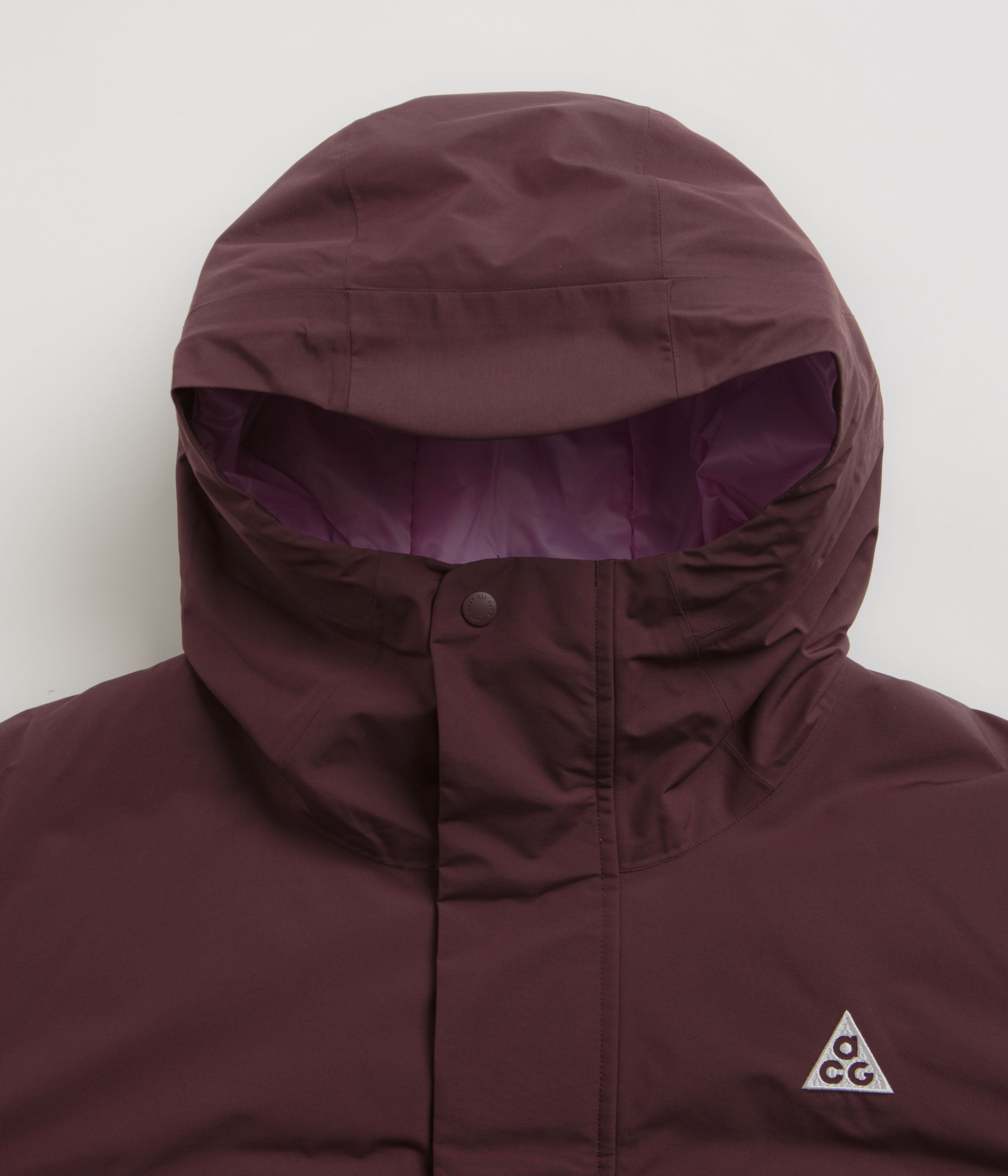 Nike ACG Skull Peak Jacket - Burgundy Crush / Beyond Pink / Summit Whi ...