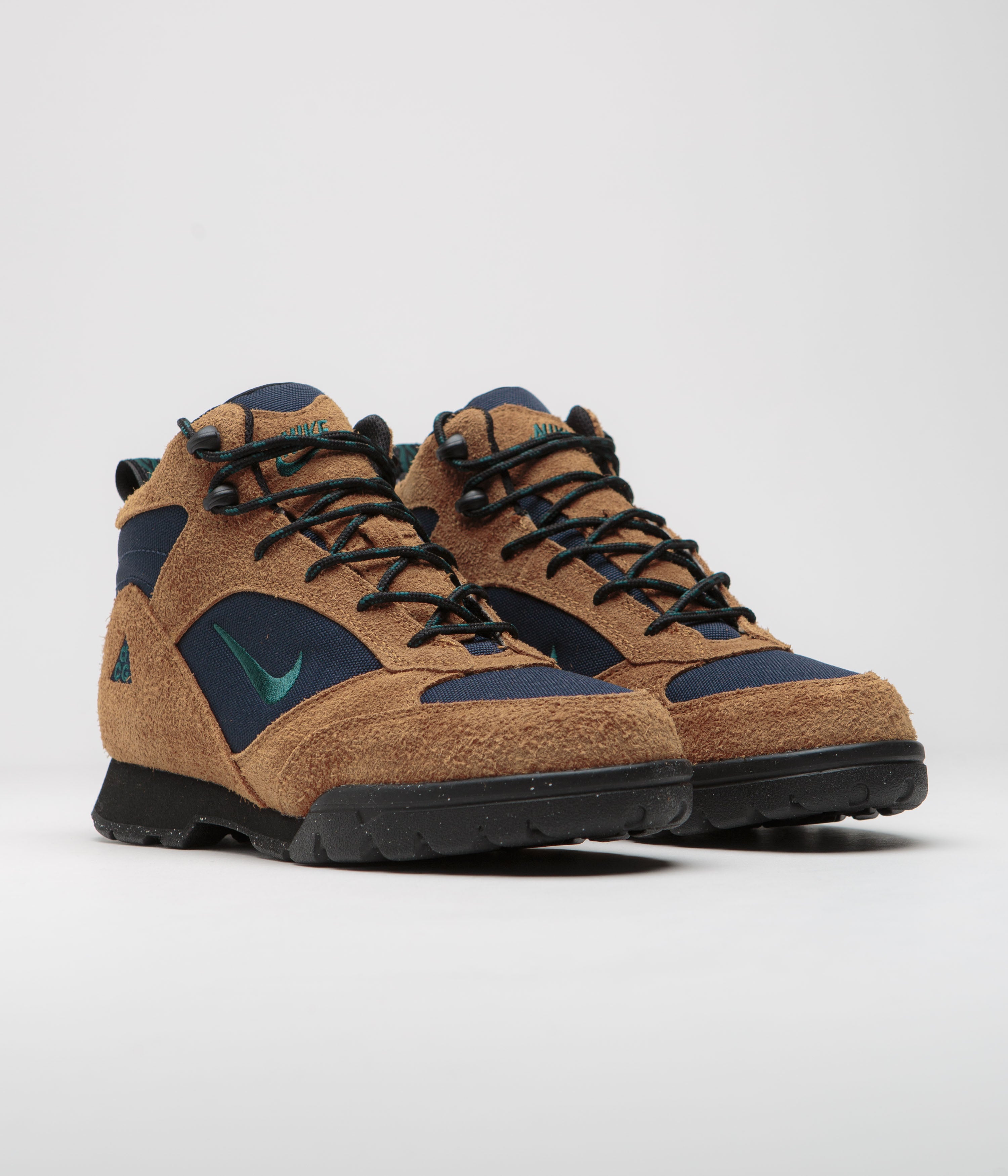 Nike ACG Torre Mid Waterproof Shoes - Burnt Sienna / Dark Atomic Teal ...
