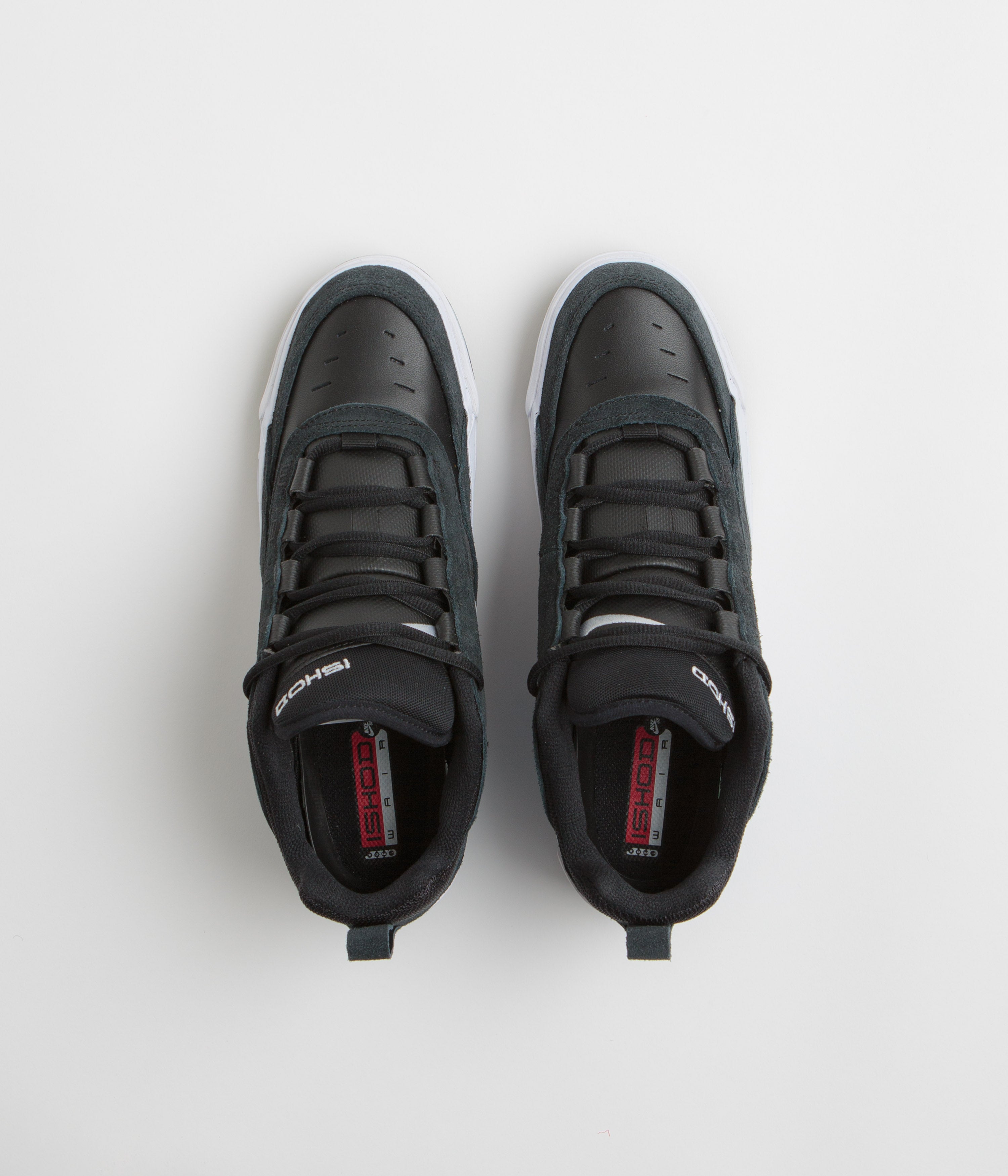 Nike SB Air Max Ishod Shoes - Black / White - Black - Black | Flatspot