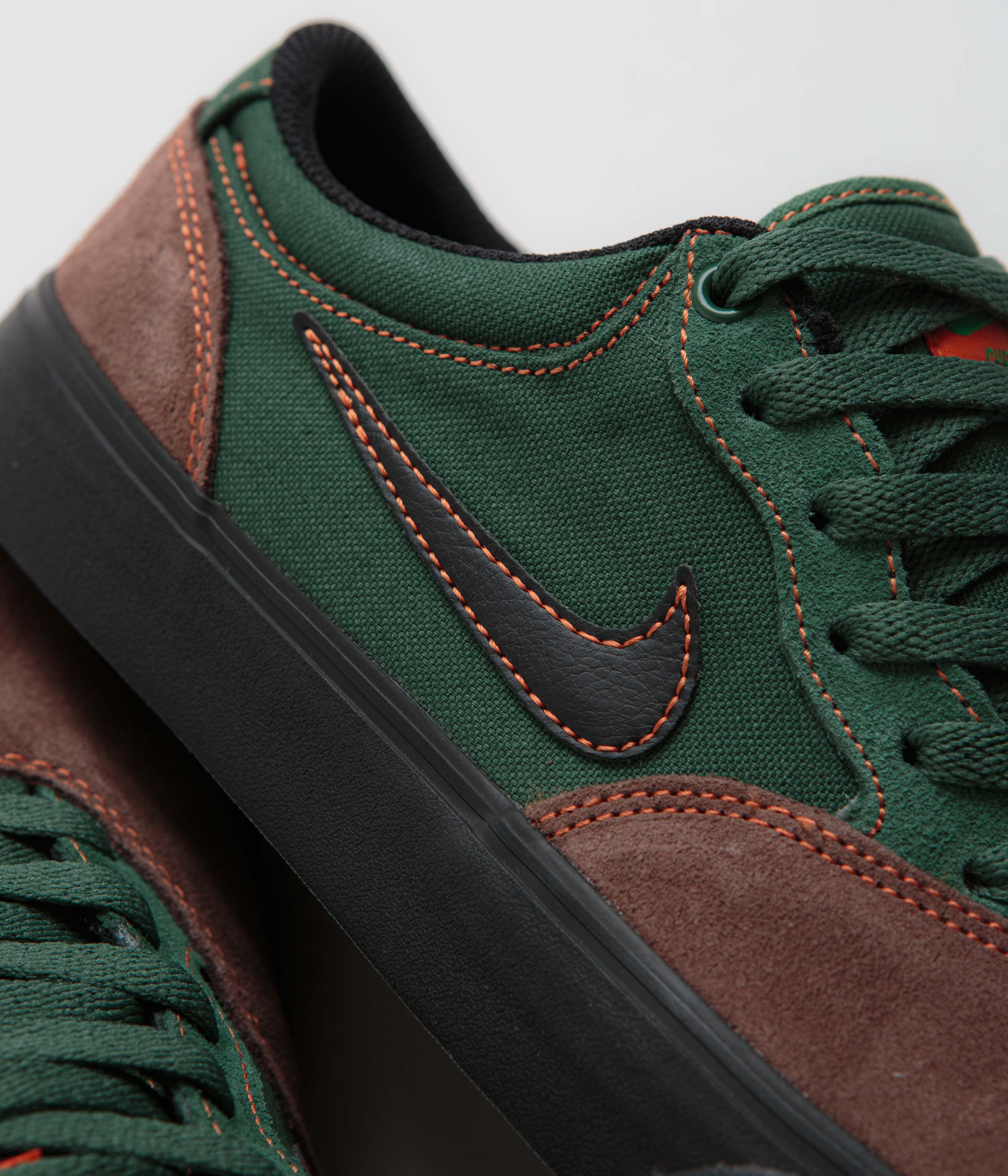 Nike SB Chron 2 Shoes - Light Chocolate / Black - Noble Green | Flatspot