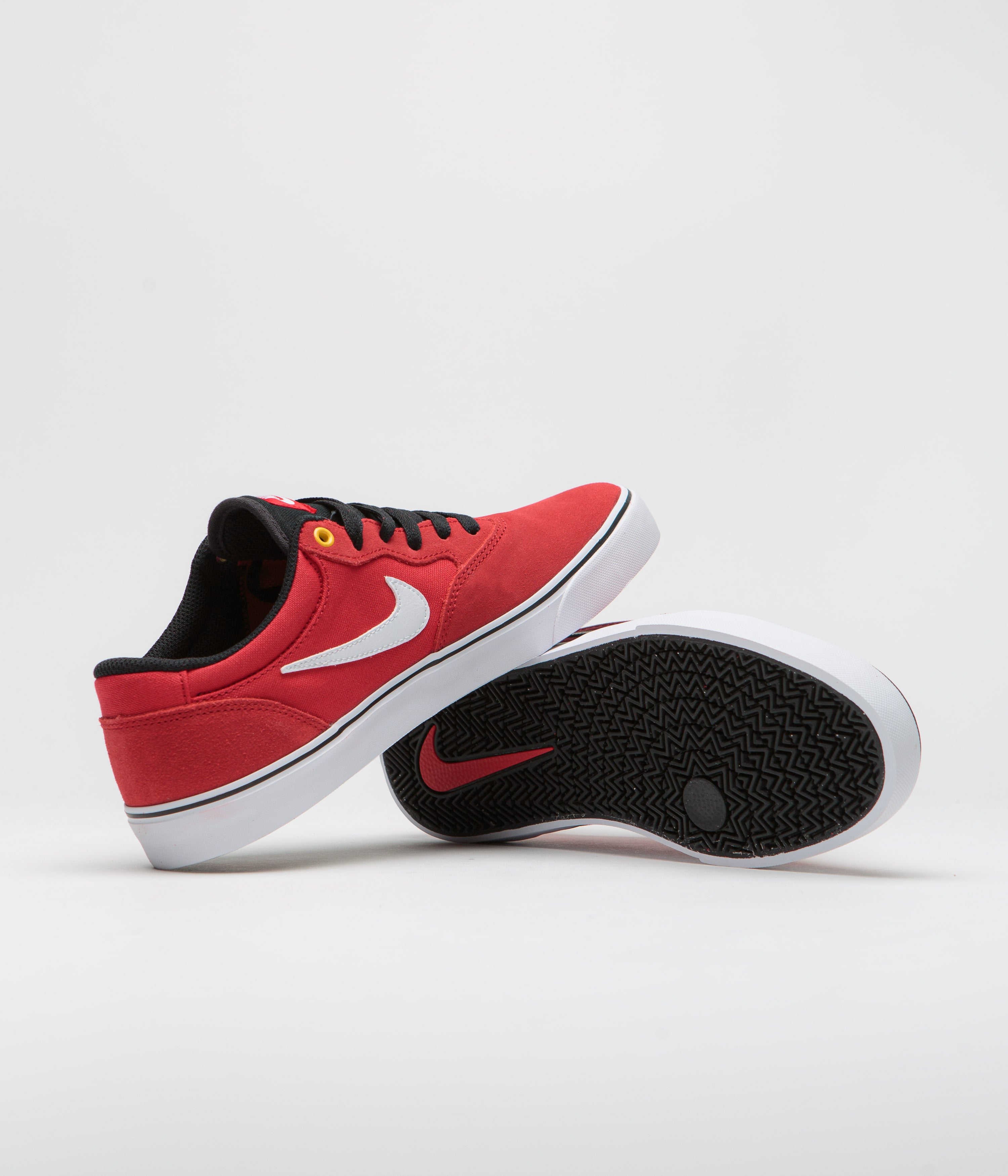 Nike SB Chron 2 Shoes - University Red / White - Black - White | Flatspot