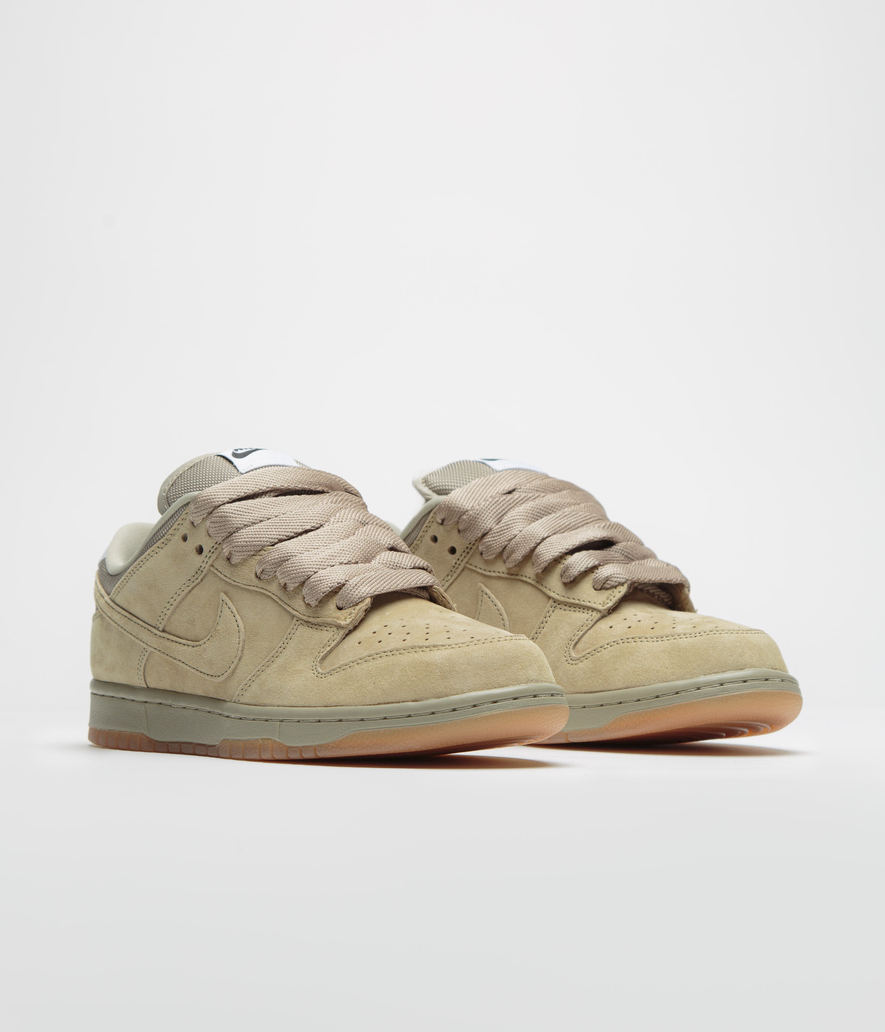 Nike SB Dunk Low Pro B Shoes - Parachute Beige / Parachute Beige | flatspot
