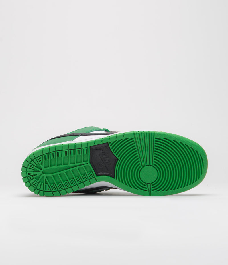 Nike SB Dunk Low Pro Shoes - Classic Green / Black - White - Classic G ...