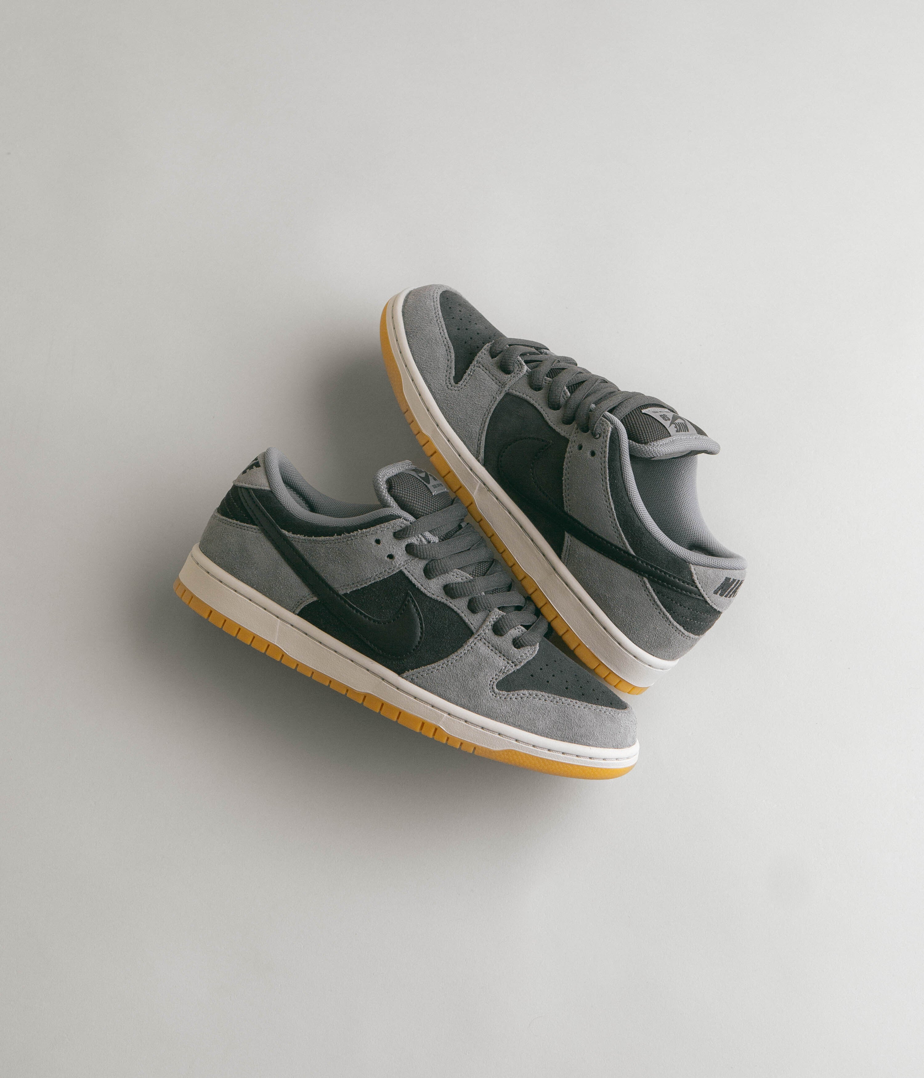 Nike SB Dunk Low Pro Shoes - Dark Smoke Grey / Black - Smoke Grey ...