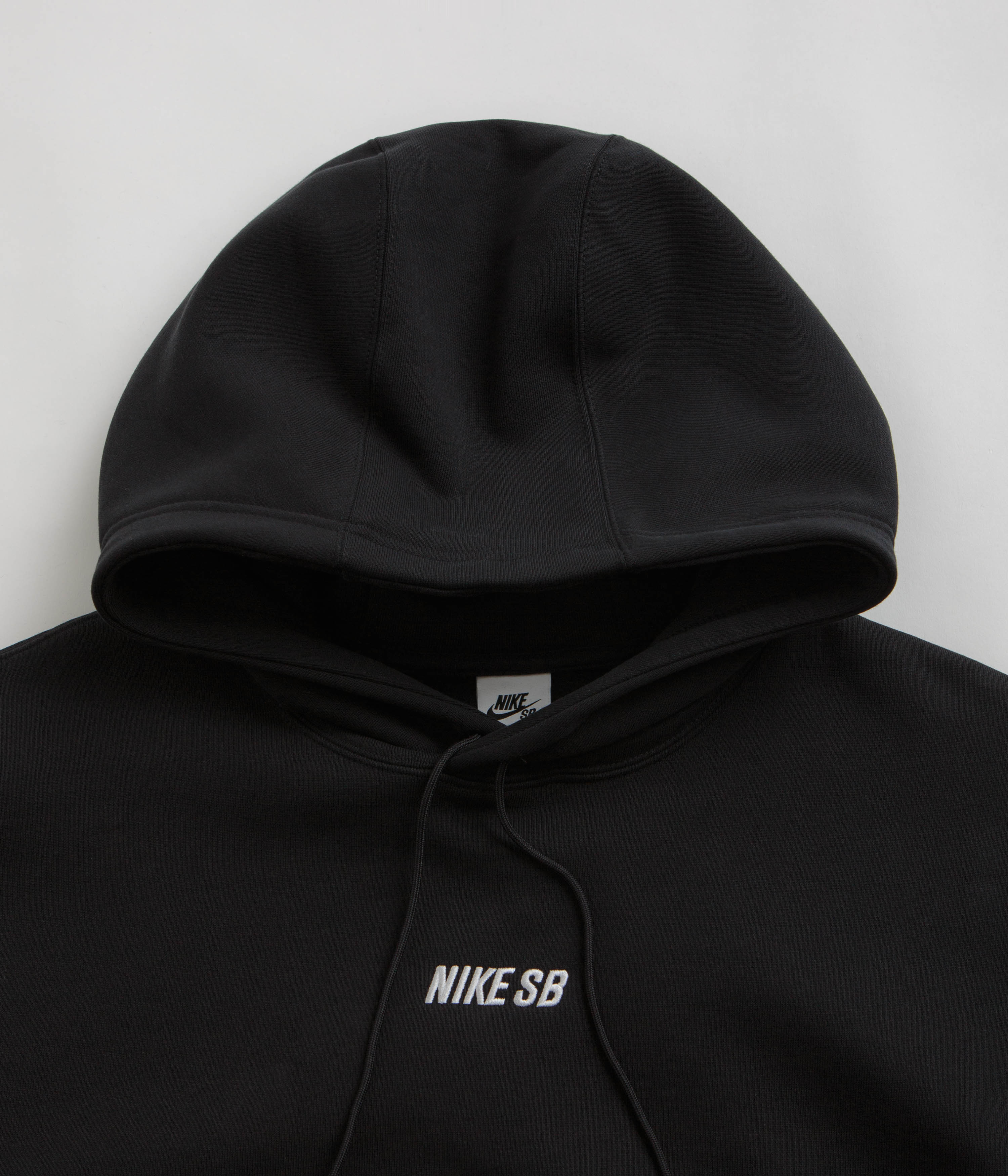 Nike SB Essential LBR Hoodie - Black / White | Flatspot
