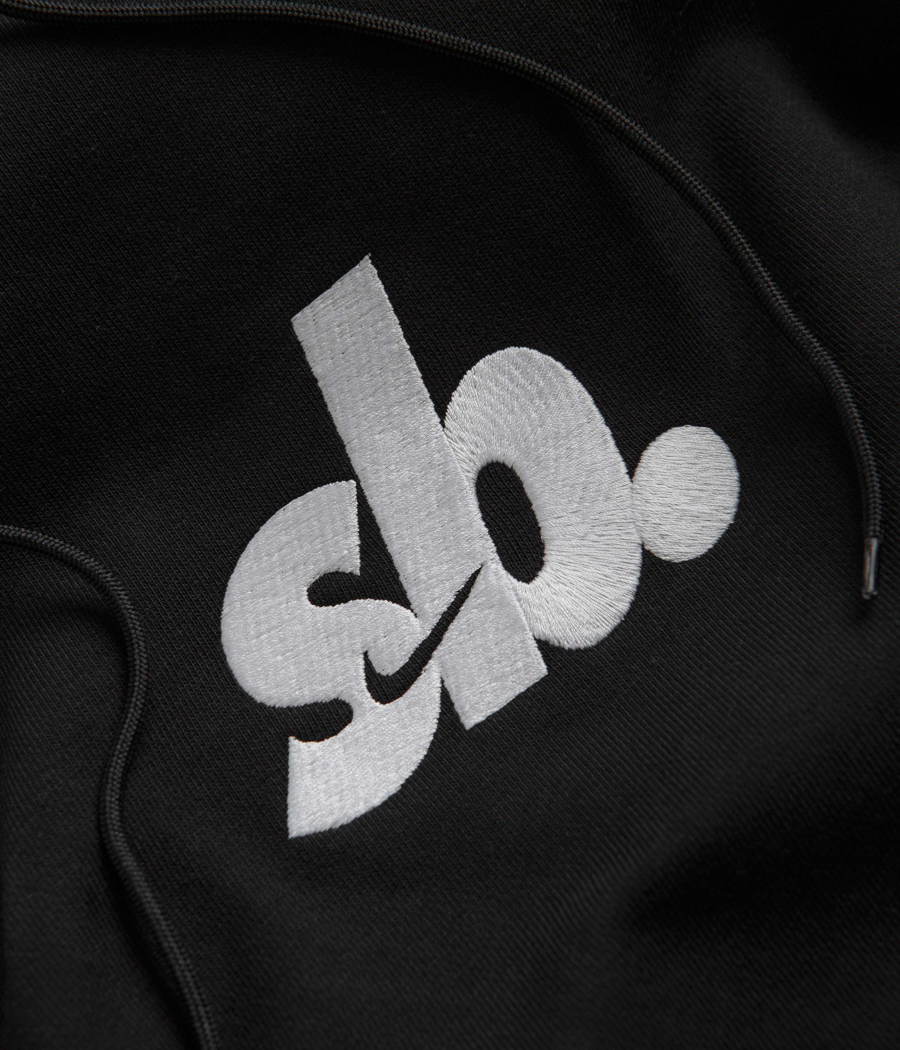Nike SB Essential Logo Hoodie - Black / White | Flatspot