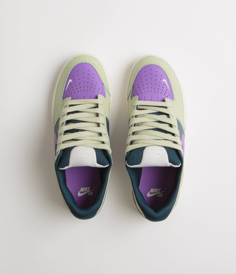 Nike SB Force 58 Premium Shoes - Olive Aura / Black Raspberry - Armory ...