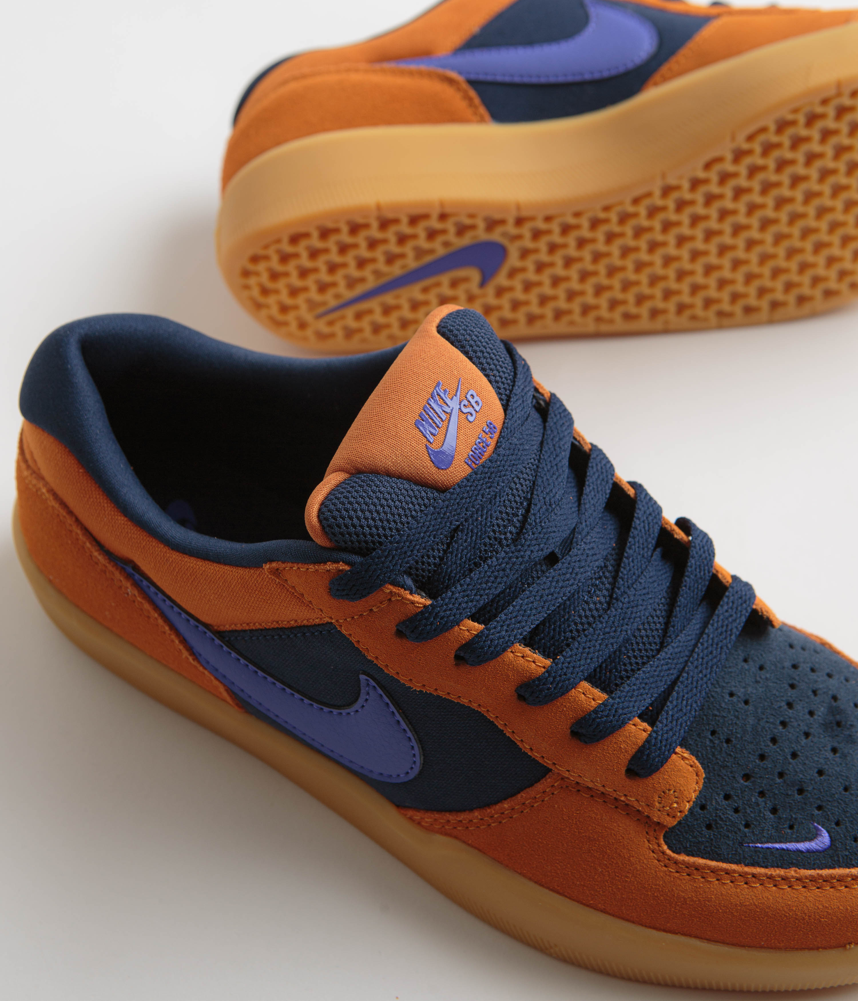 Nike SB Force 58 Shoes - Monarch / Persian Violet - Midnight Navy ...
