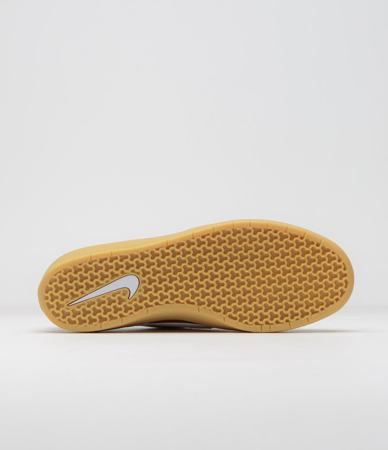 Nike SB Force 58 Shoes - Team Red / White - Summit White | Flatspot