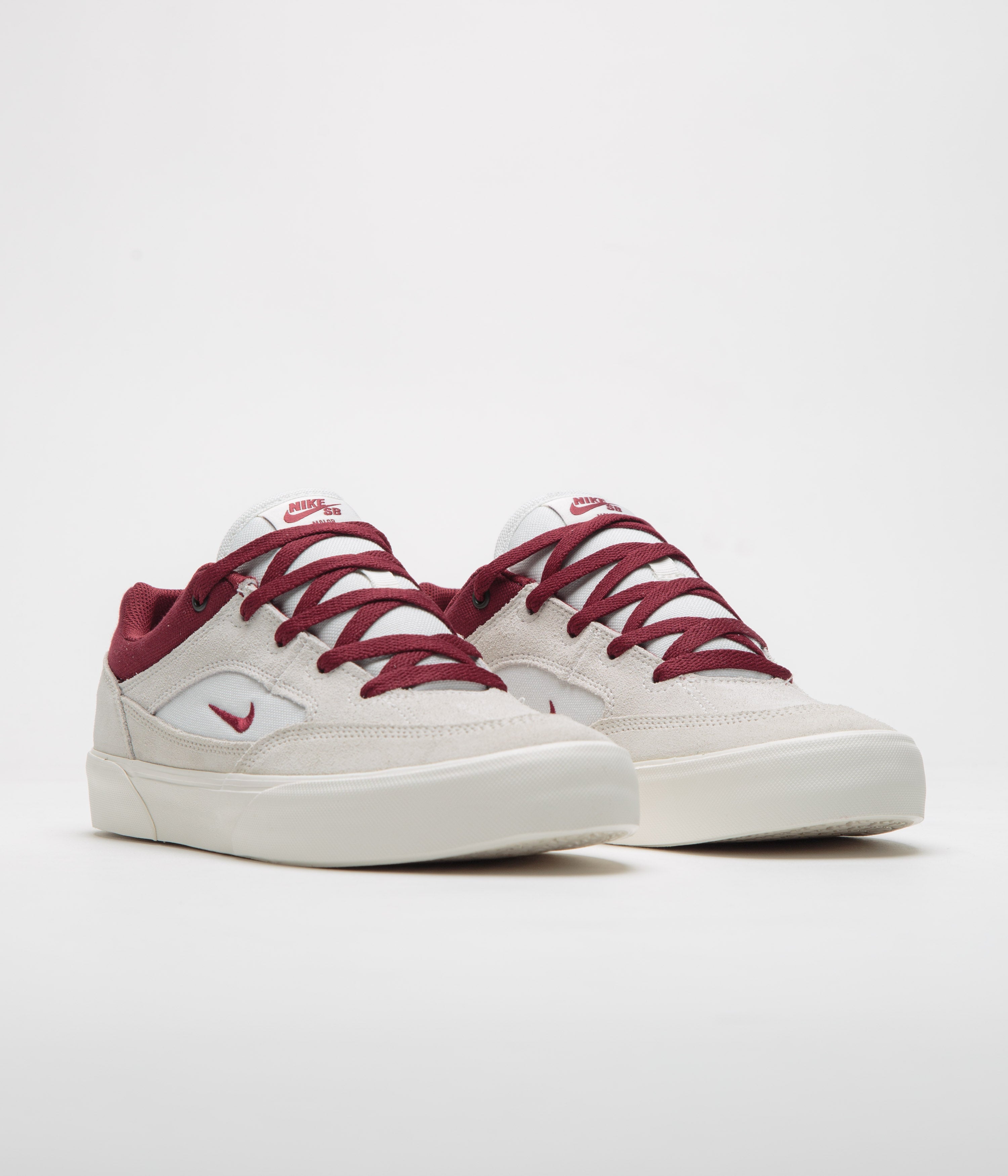 Nike SB Malor Shoes - Summit White / Team Red - Phantom - Sail | flatspot