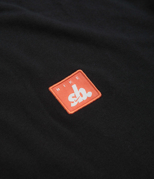 Nike SB Patch Logo T-Shirt - Black | Flatspot