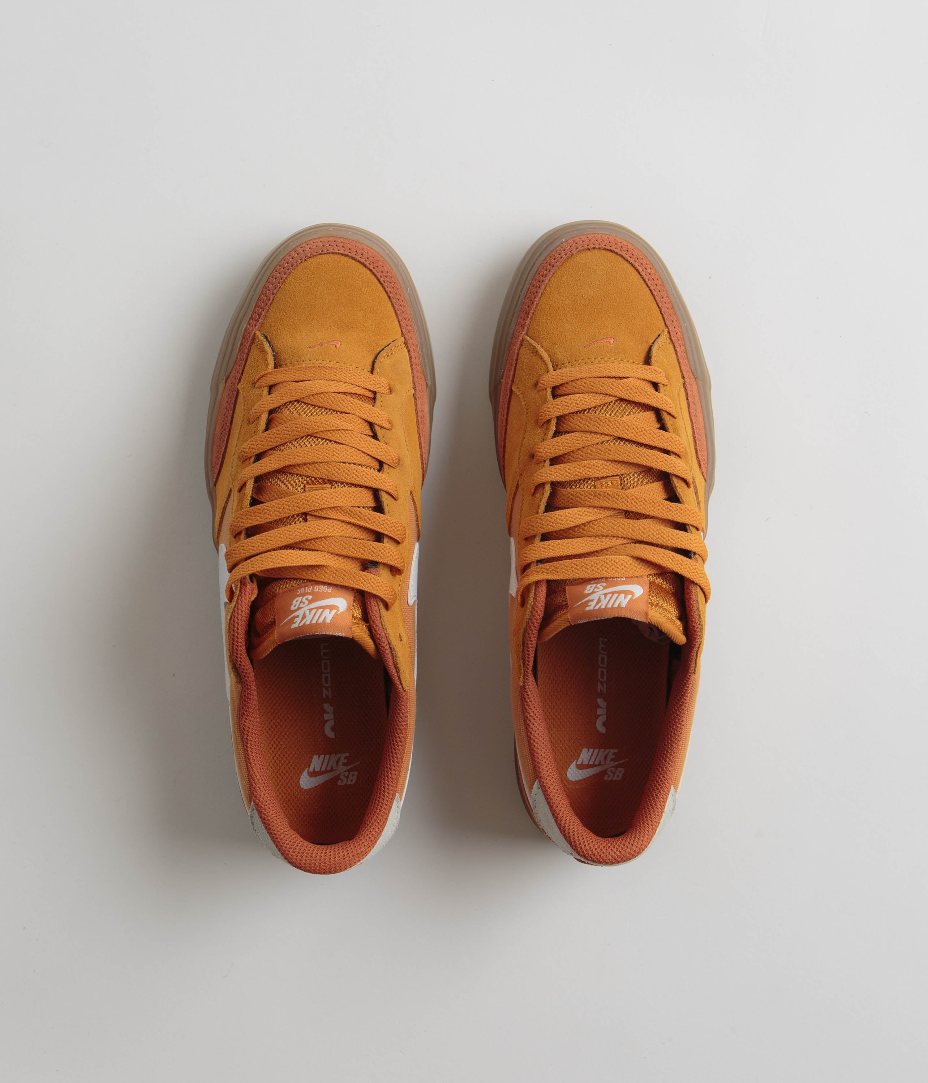 Nike SB Pogo Plus Shoes - Monarch / Summit White - Burnt Sunrise | Flatspot