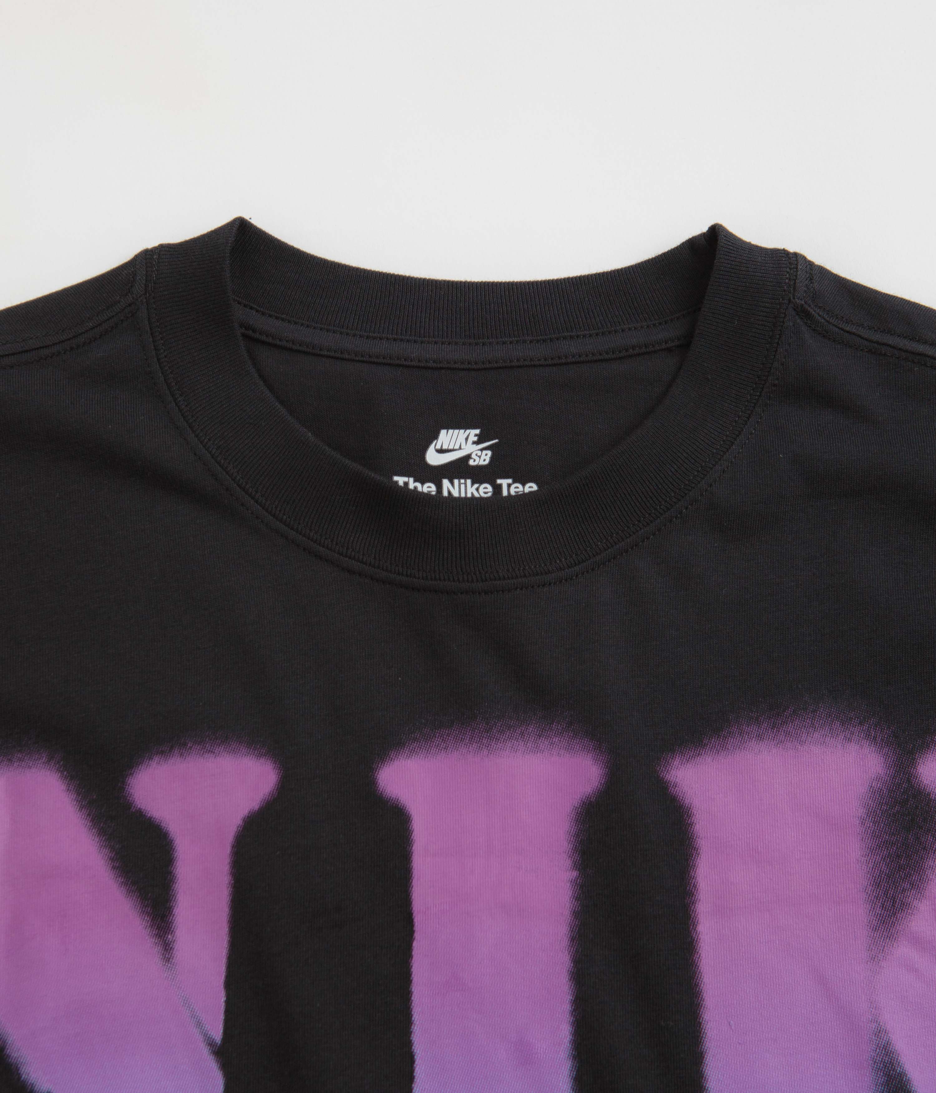 Nike SB Stencil T-Shirt - Black | Flatspot