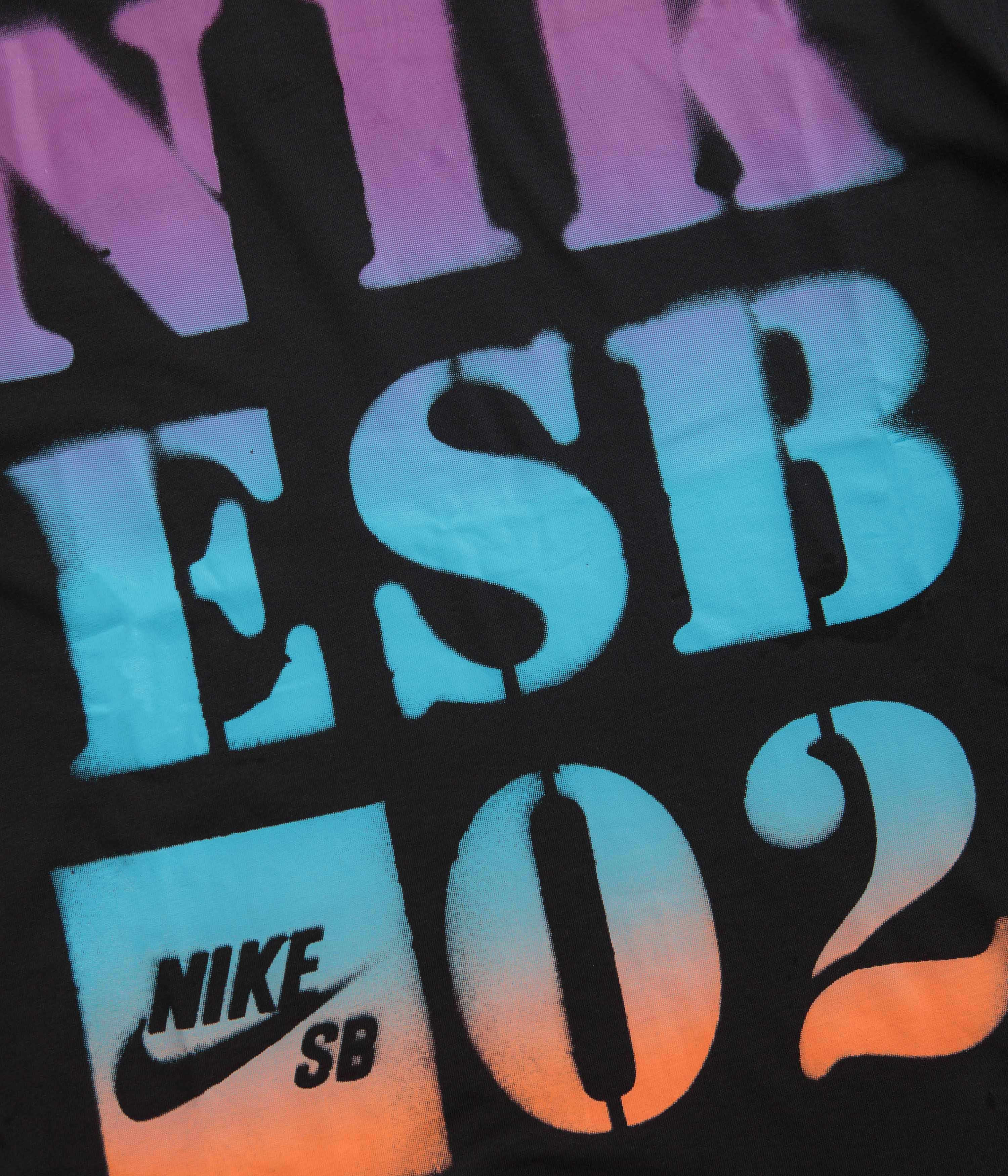 Nike SB Stencil T-Shirt - Black | Flatspot
