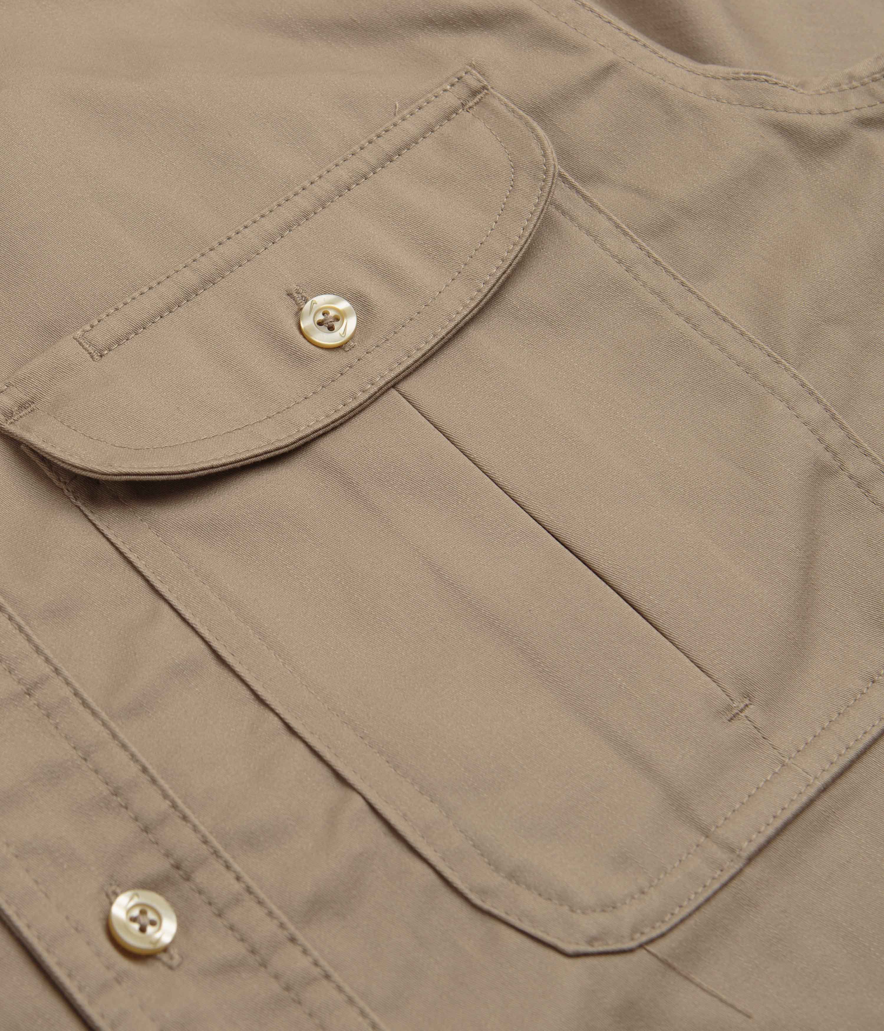 Nike SB Tanglin Short Sleeve Shirt - Khaki | Flatspot