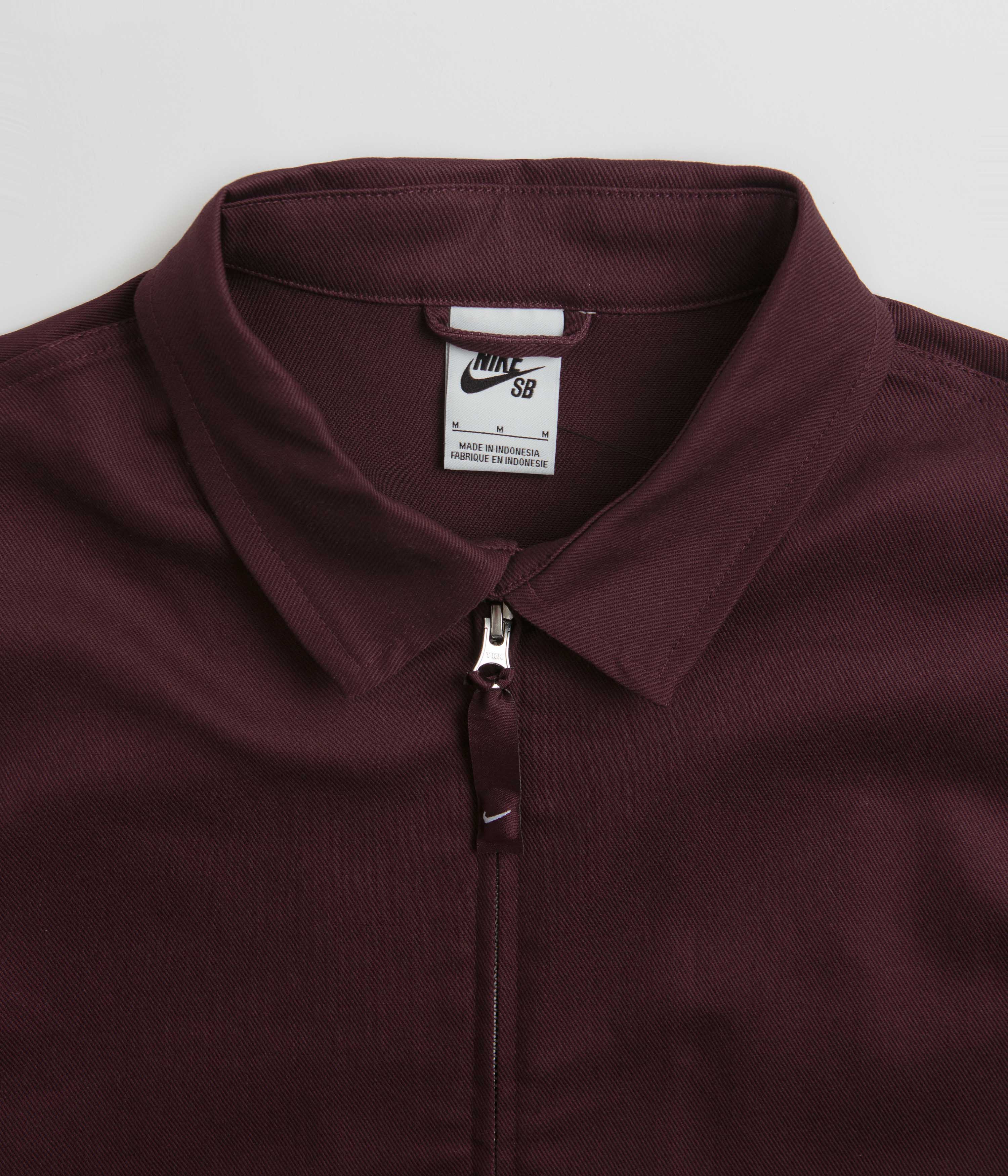Nike SB Twill Premium Jacket - Burgundy Crush | Flatspot