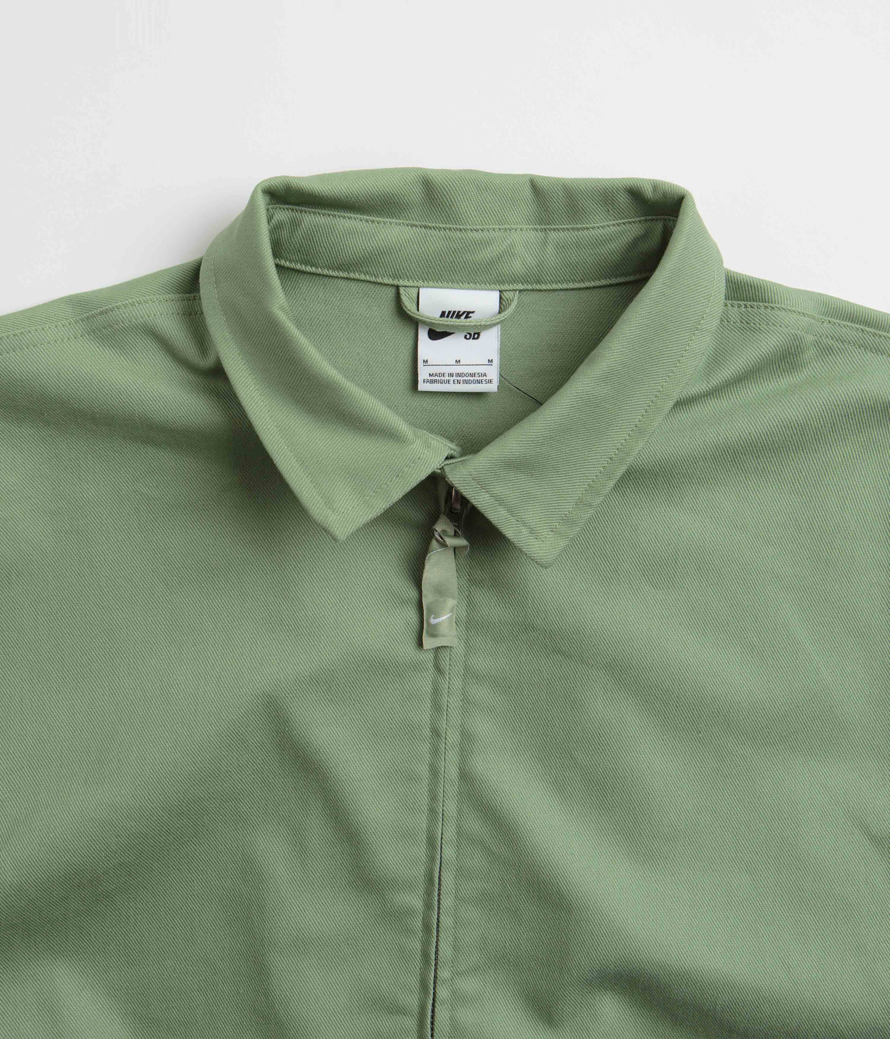 Nike SB Twill Premium Jacket - Oil Green | flatspot