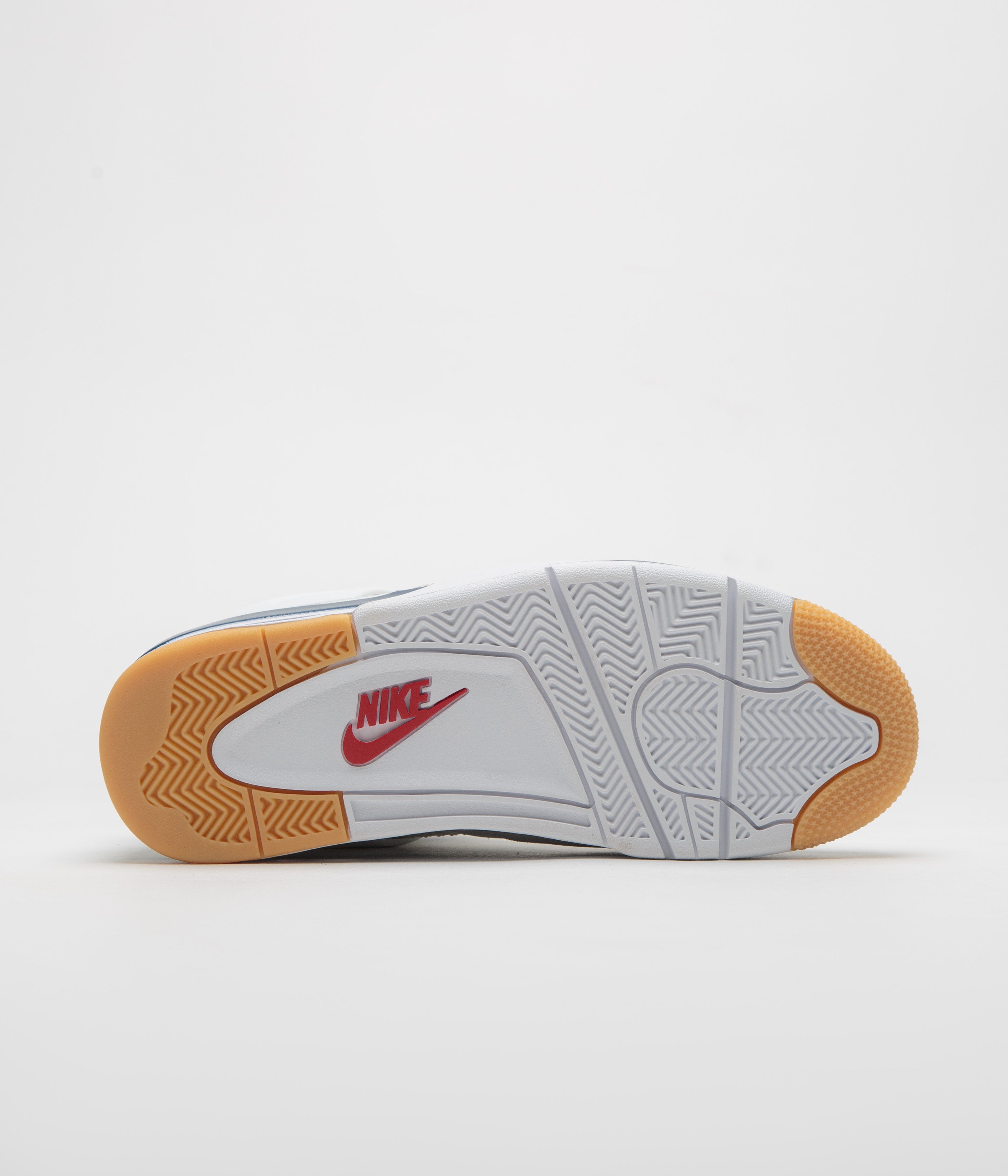 Nike SB x Air Jordan 4 Shoes - Summit White / White - Navy - Neutral G ...